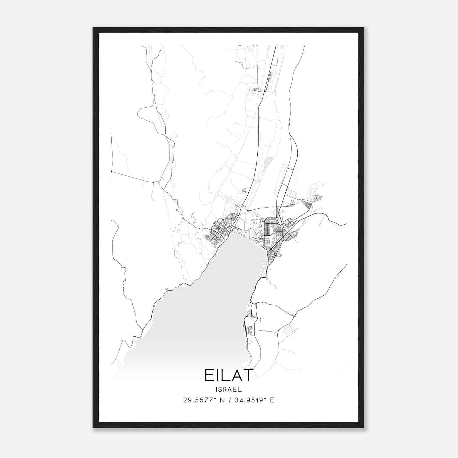 Eilat - Custom Maps & Posters