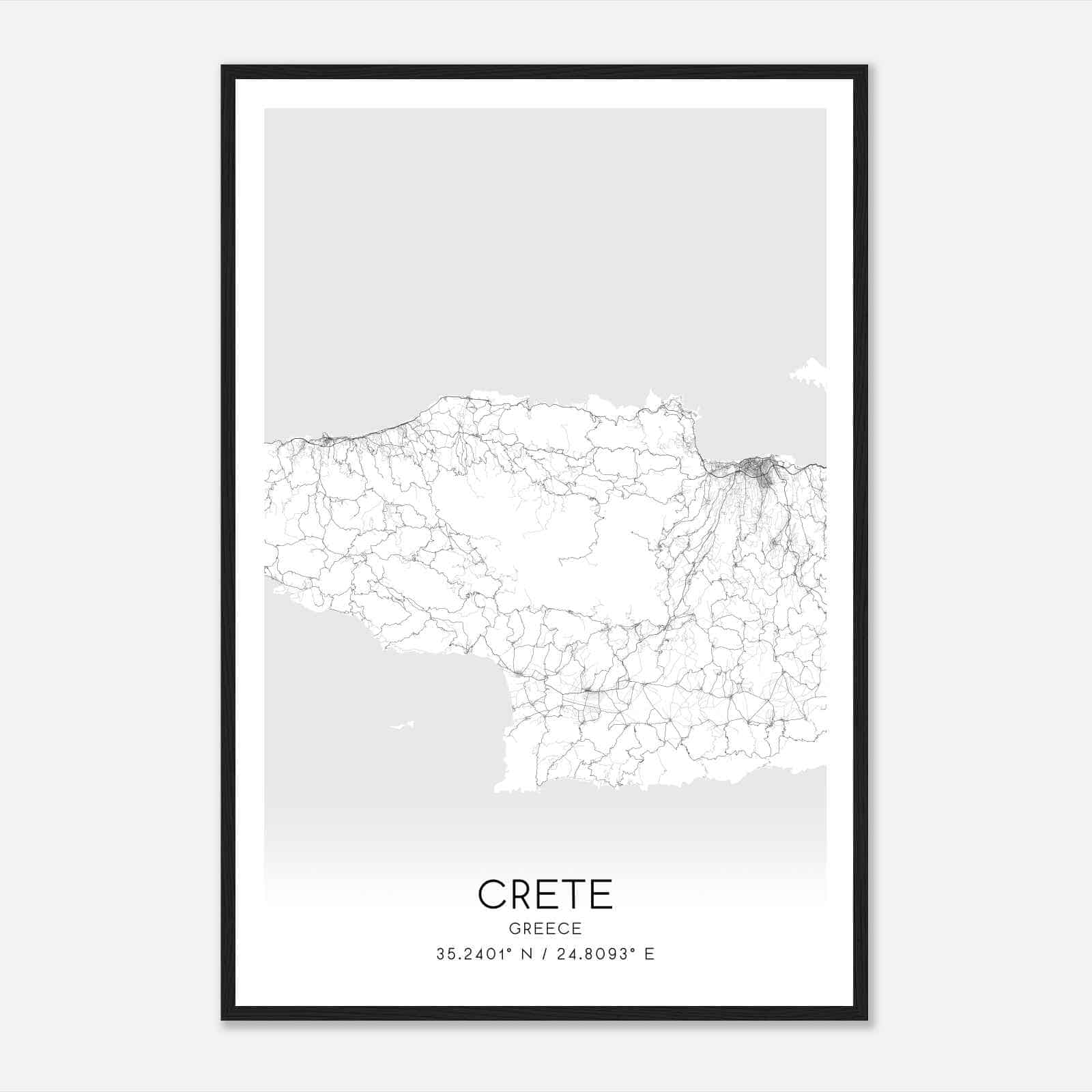 Crete - Custom Maps & Posters