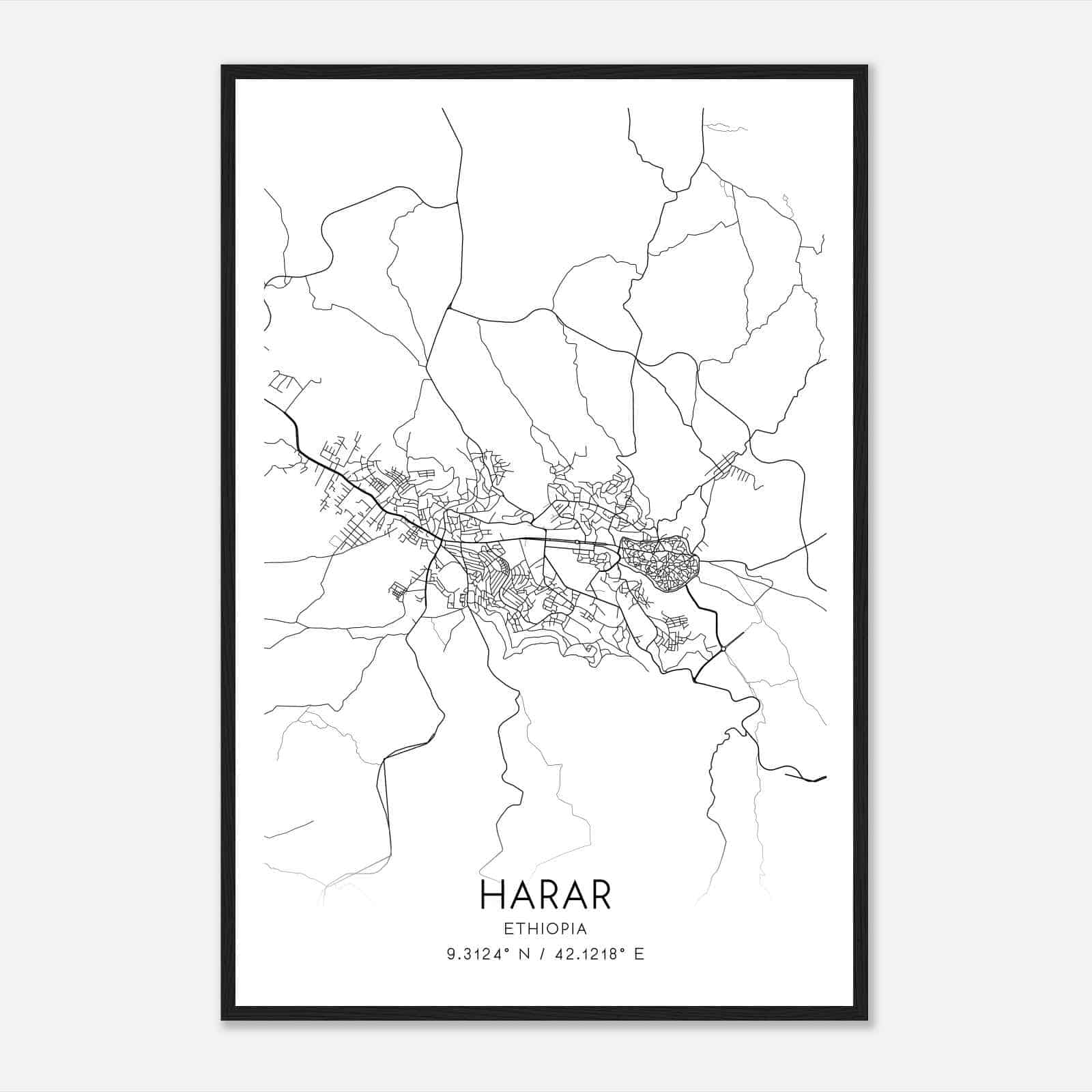 Harar - Custom Maps & Posters