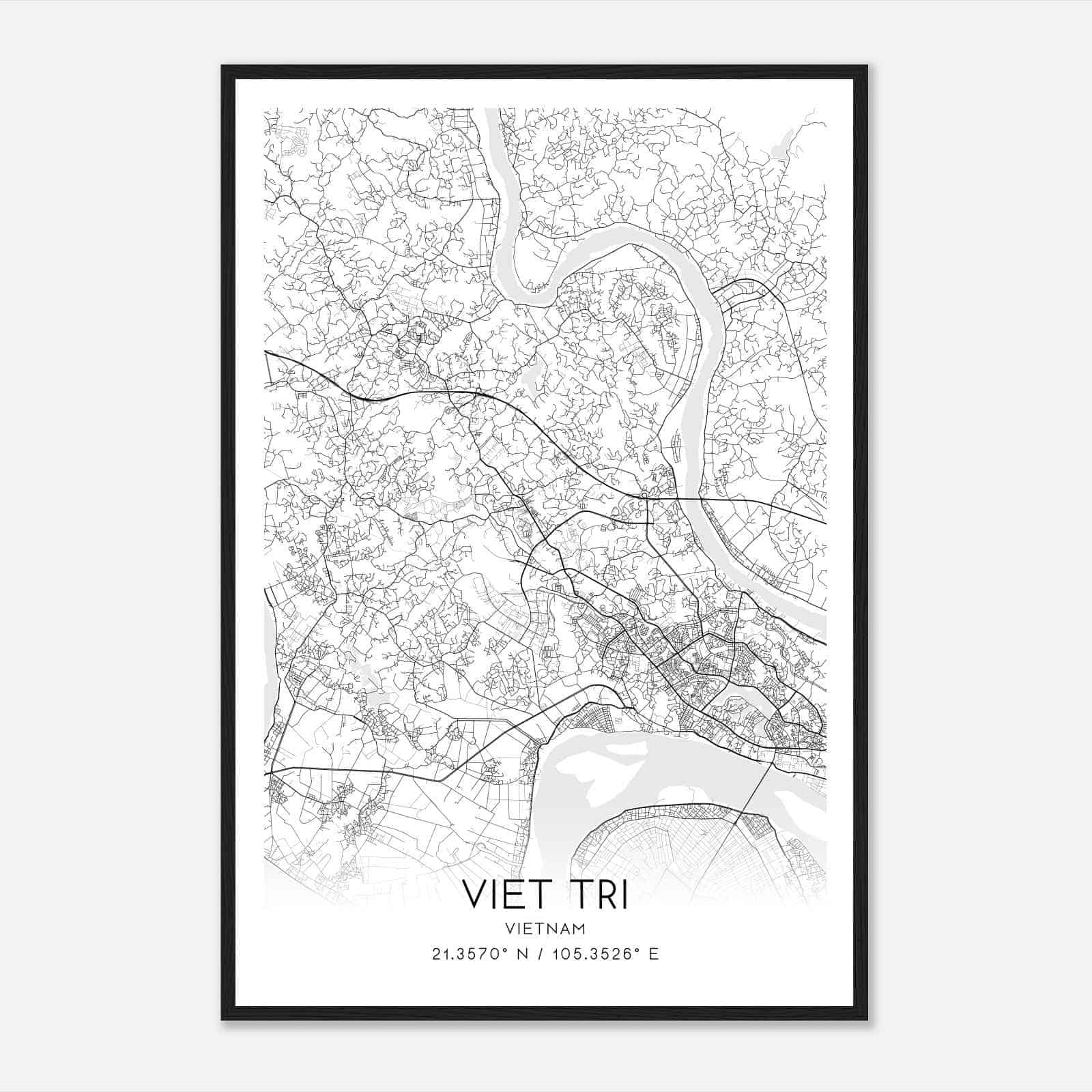 Viet Tri - Custom Maps & Posters