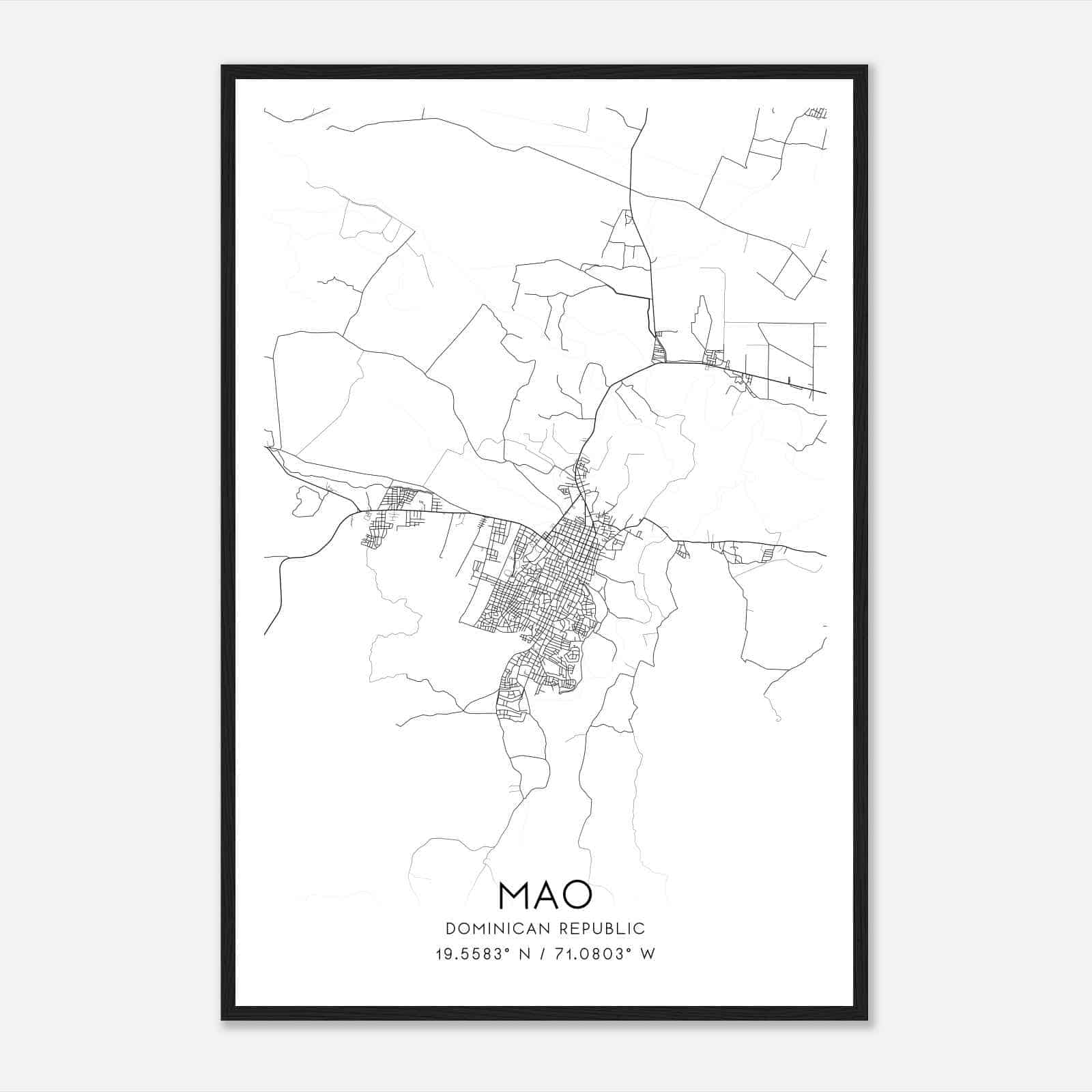 Mao - Custom Maps & Posters