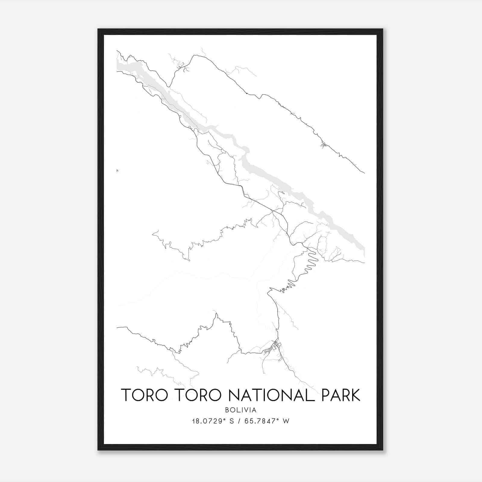 Toro Toro National Park - Custom Maps & Posters