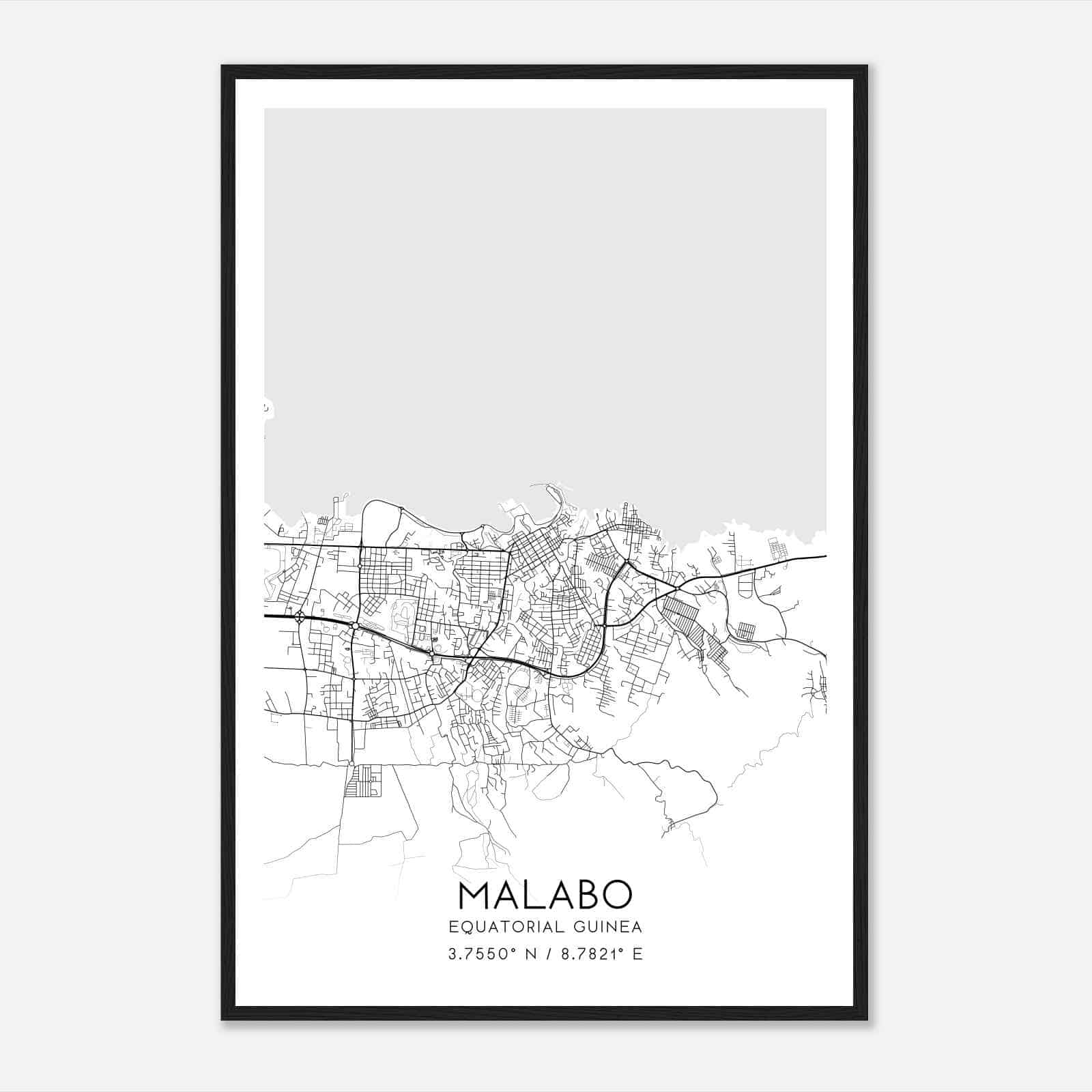 Malabo - Custom Maps & Posters