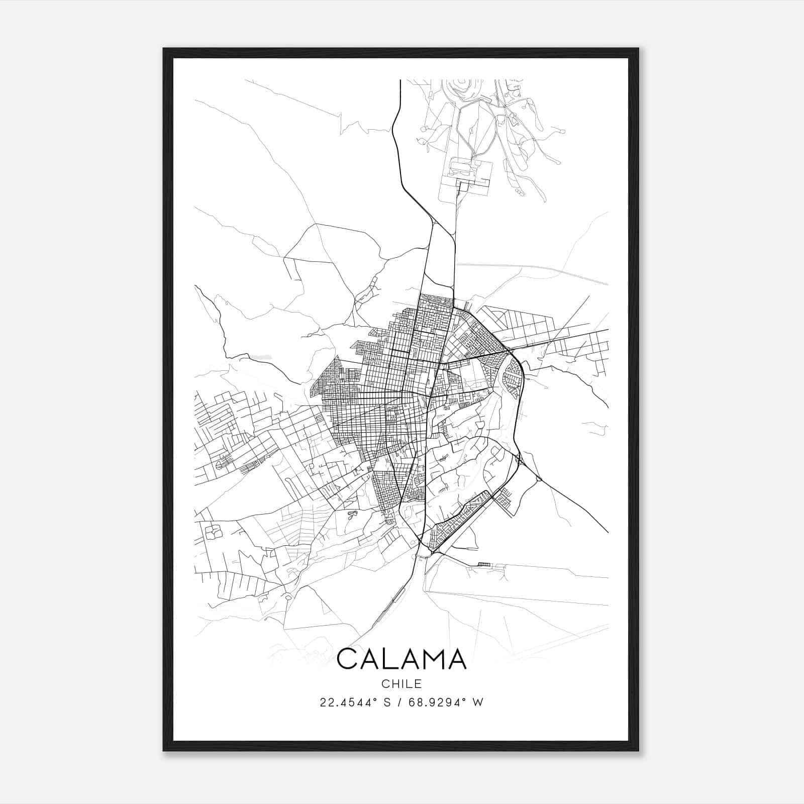 Calama - Custom Maps & Posters