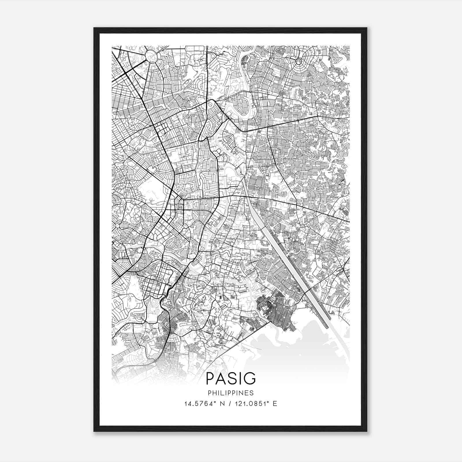 Pasig - Custom Maps & Posters