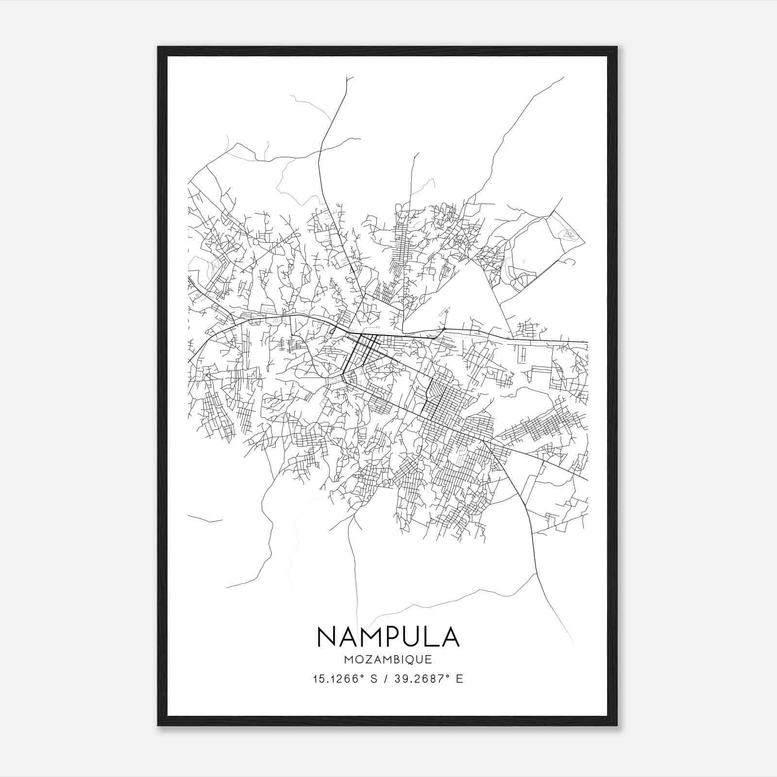 Nampula - Custom Maps & Posters