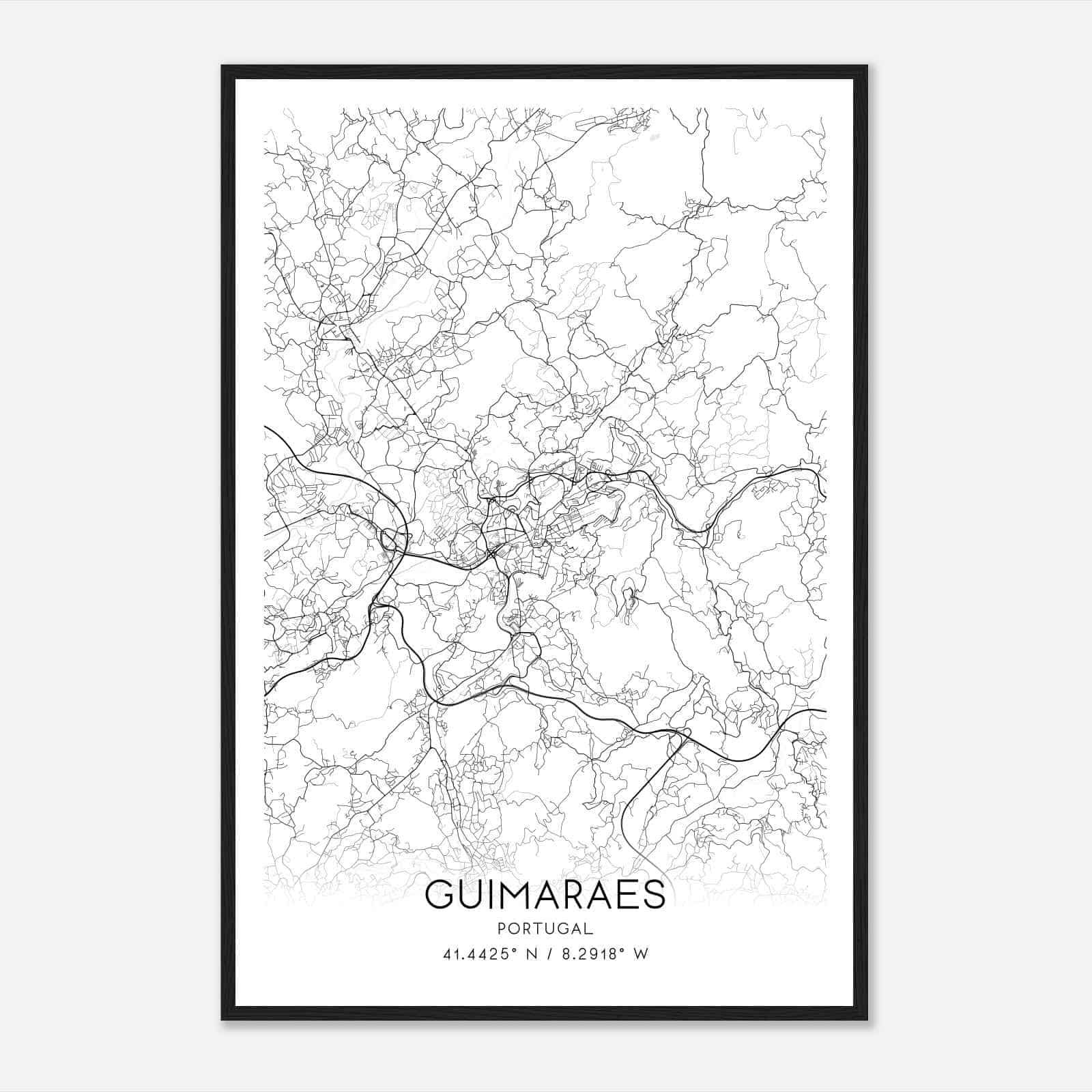 Guimaraes - Custom Maps & Posters