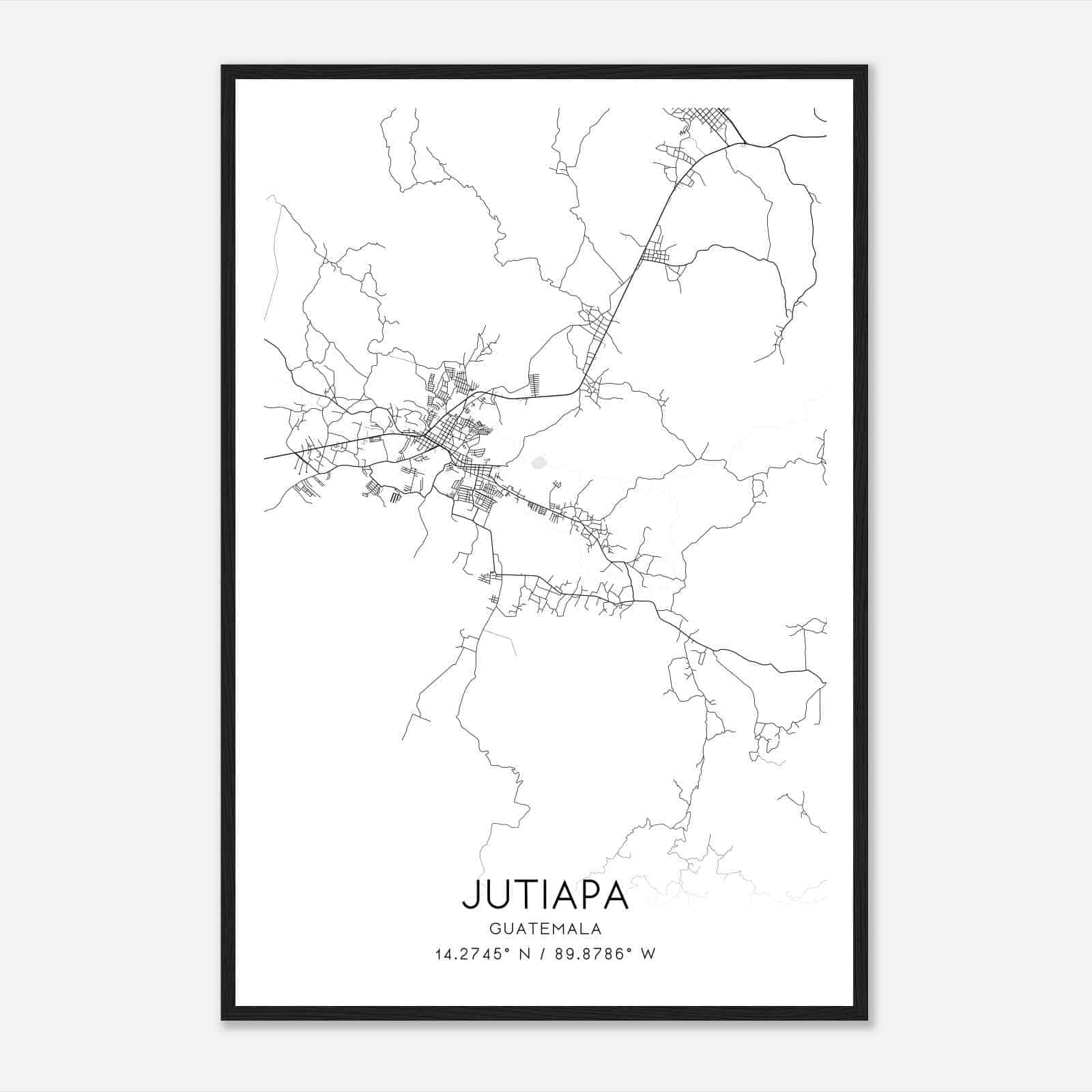 Jutiapa - Custom Maps & Posters