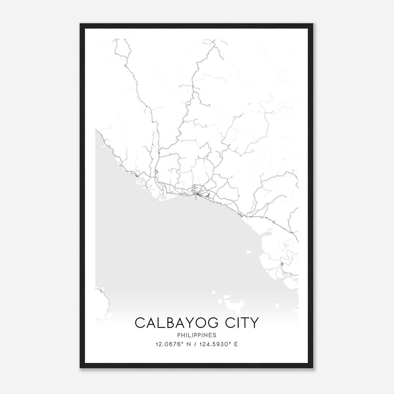 Calbayog City - Custom Maps & Posters