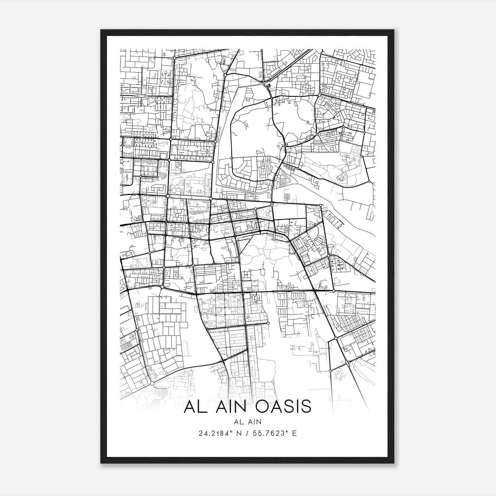 Al Ain - Custom Maps & Posters