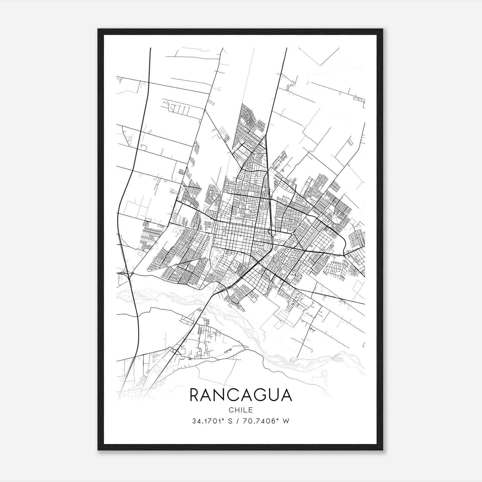 Rancagua - Custom Maps & Posters