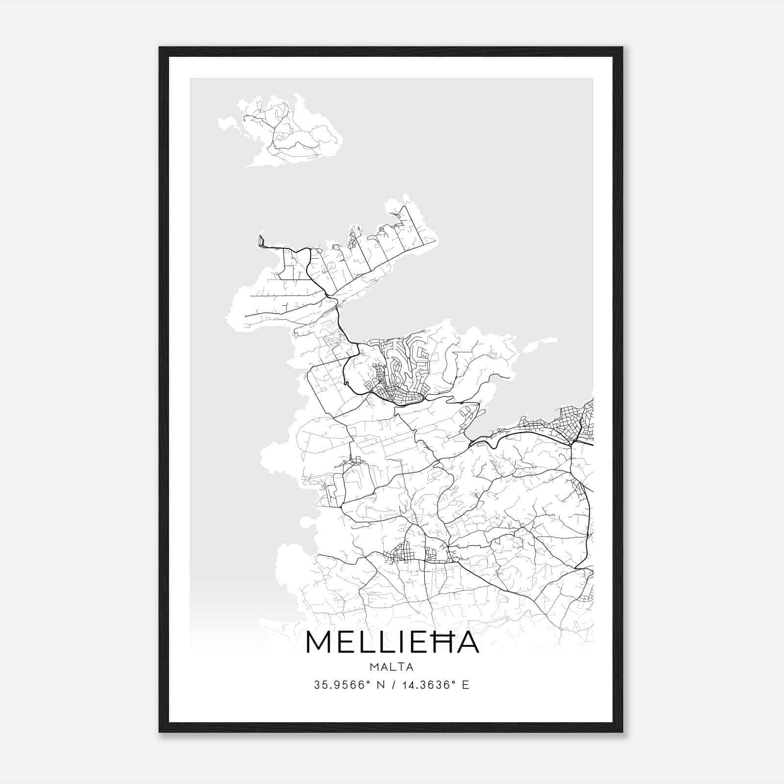 Mellieha - Custom Maps & Posters