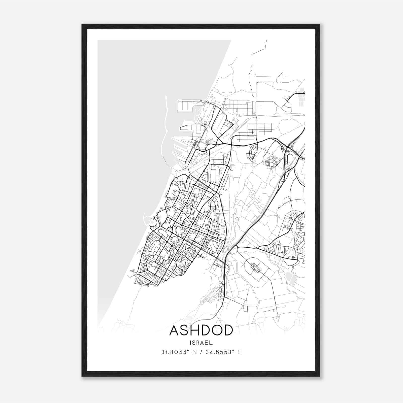 Ashdod - Custom Maps & Posters