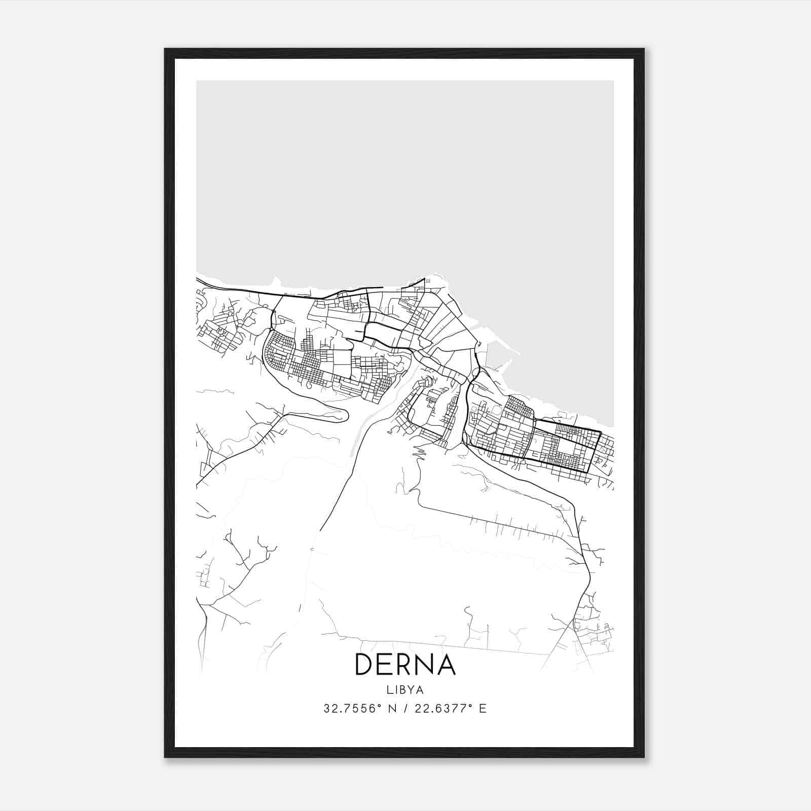 Derna - Custom Maps & Posters