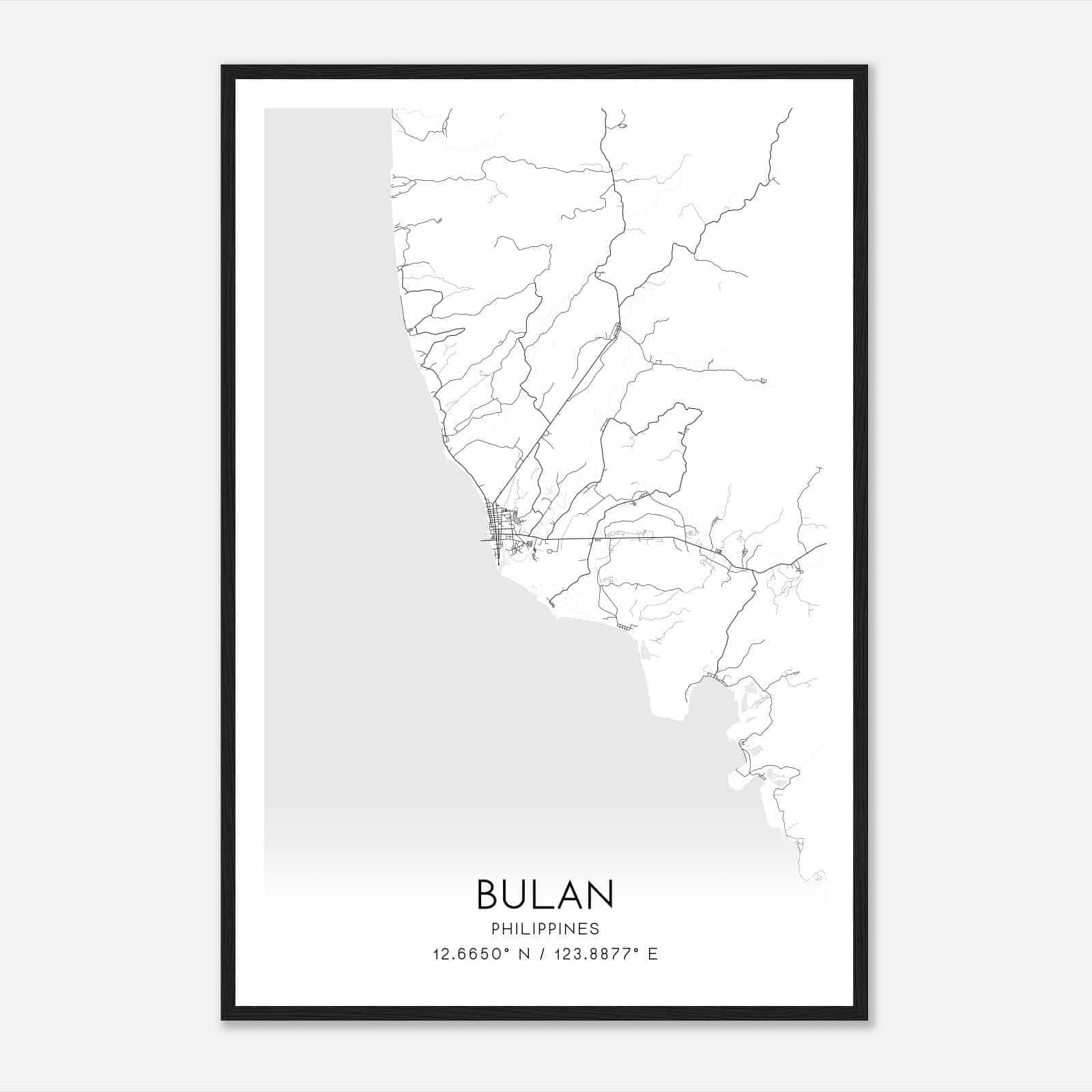Bulan - Custom Maps & Posters
