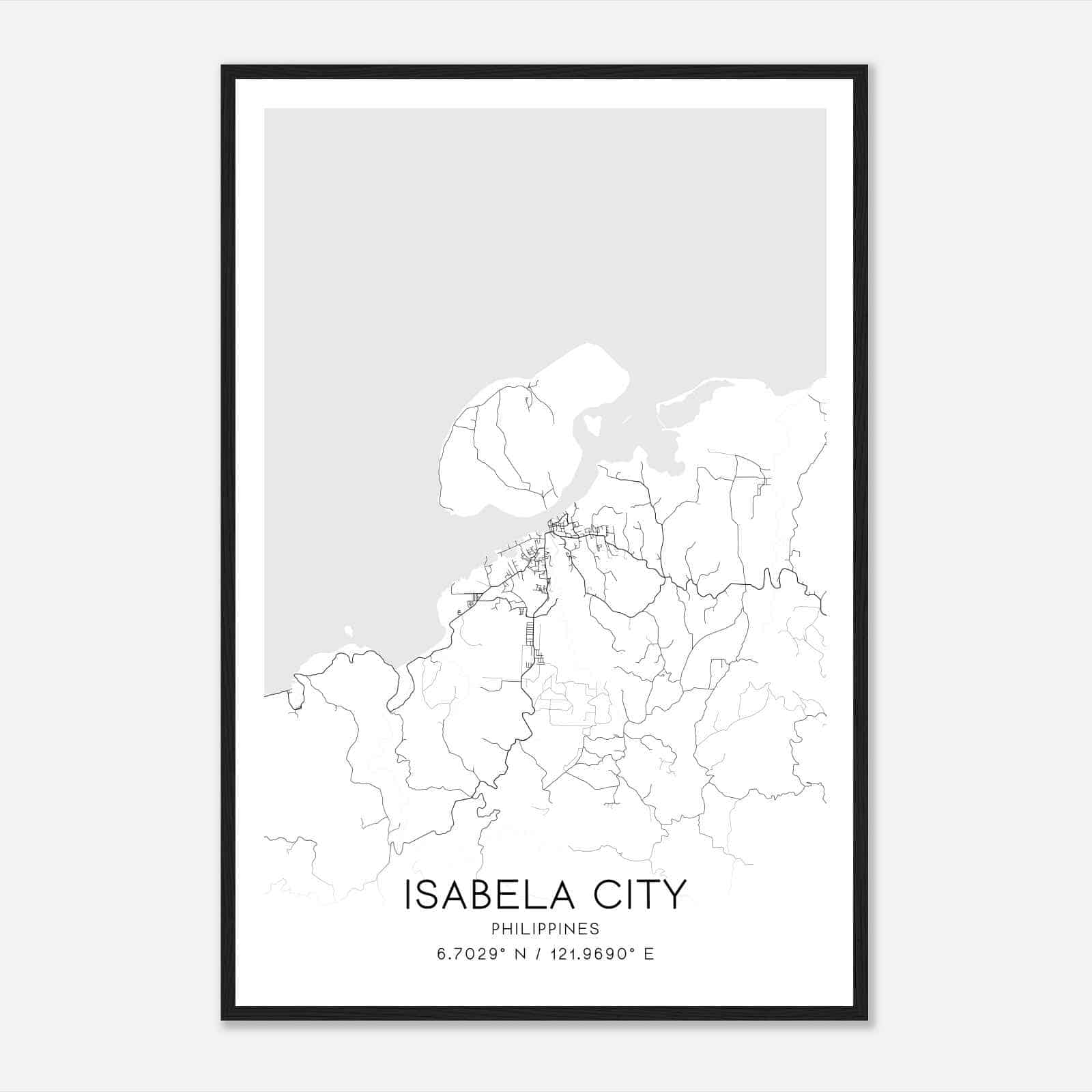Isabela City - Custom Maps & Posters