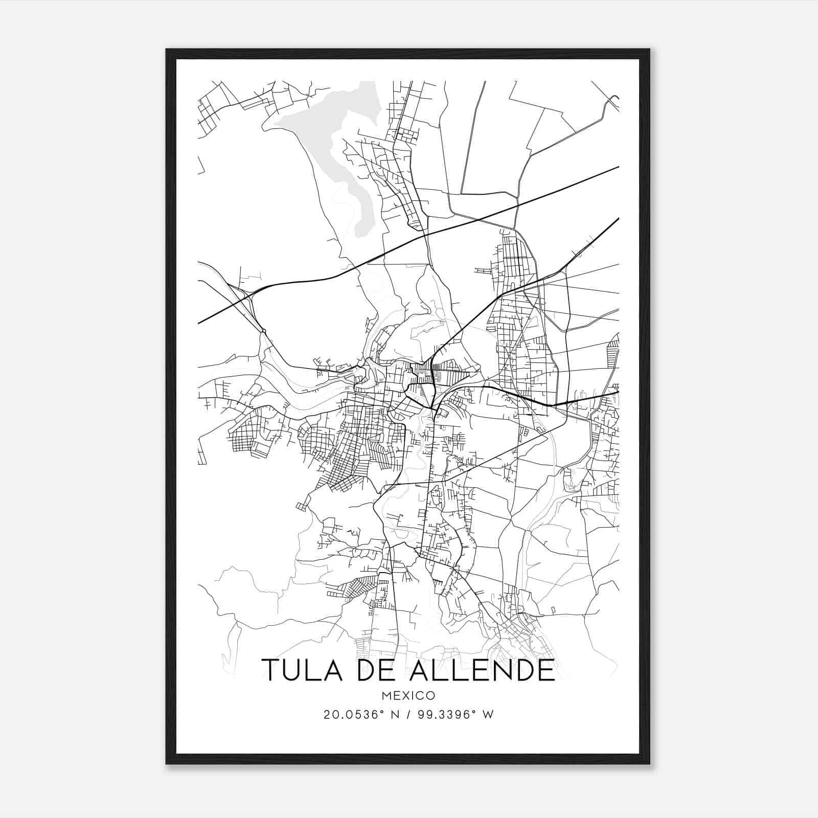 Tula de Allende - Custom Maps & Posters