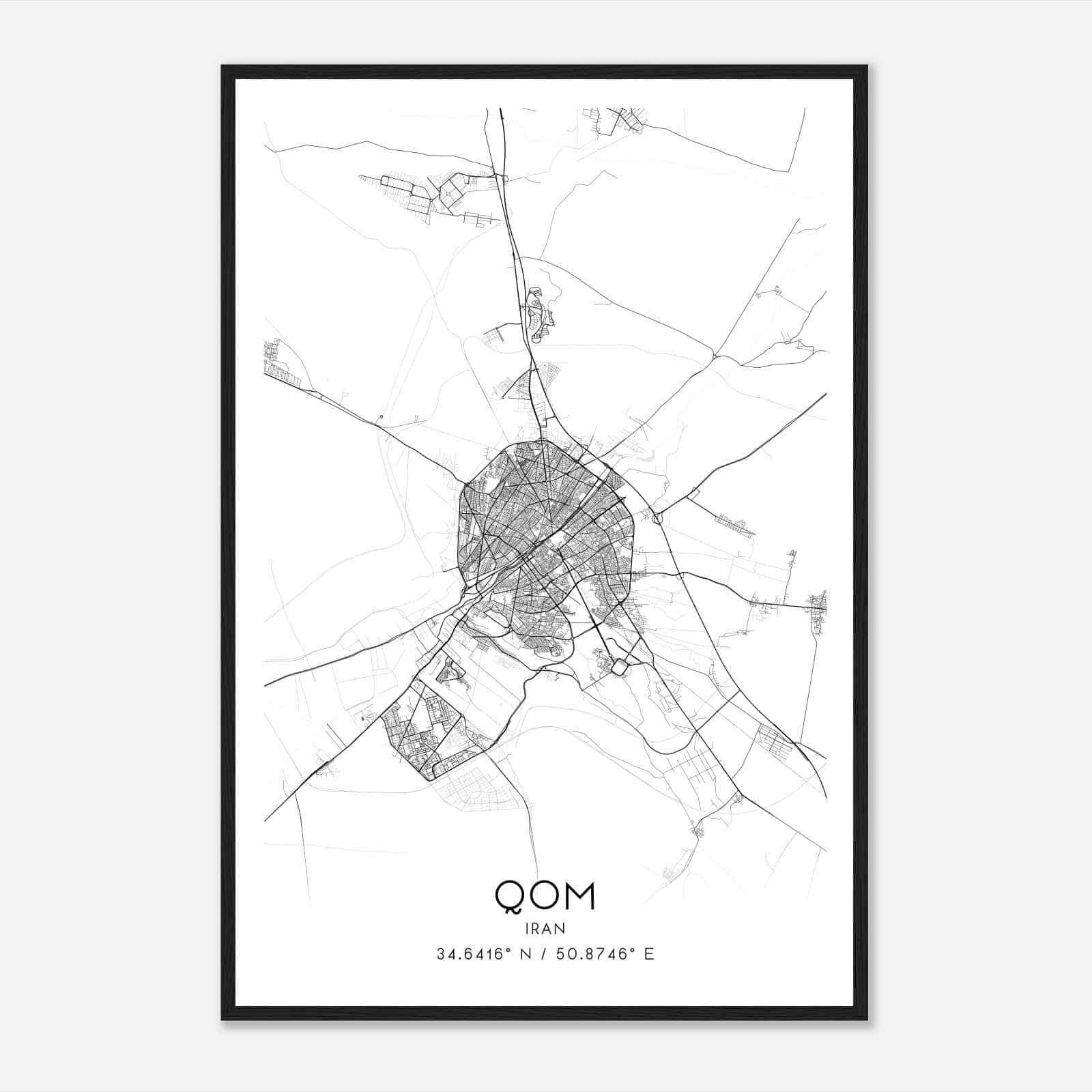 Qom - Custom Maps & Posters