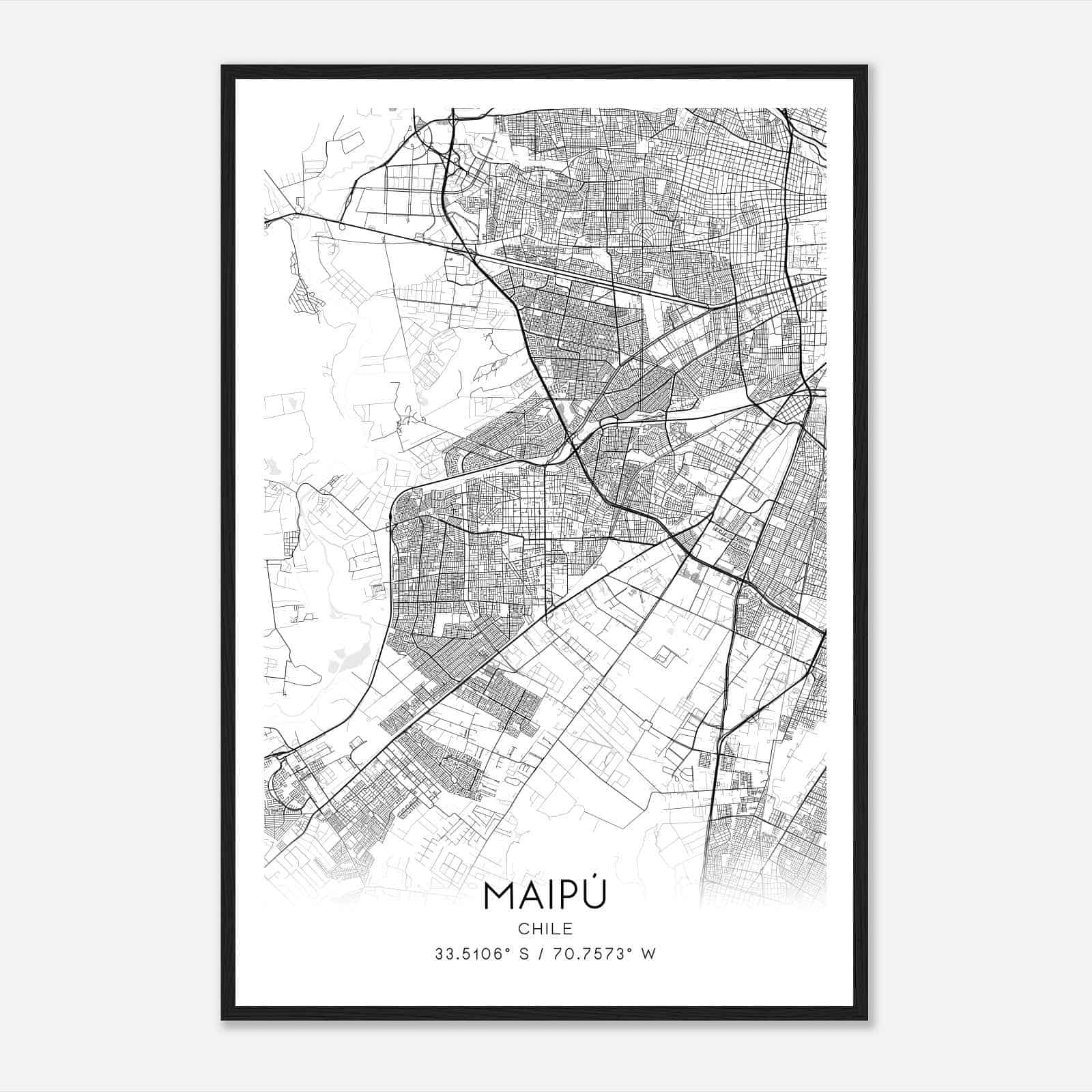 Maipu - Custom Maps & Posters