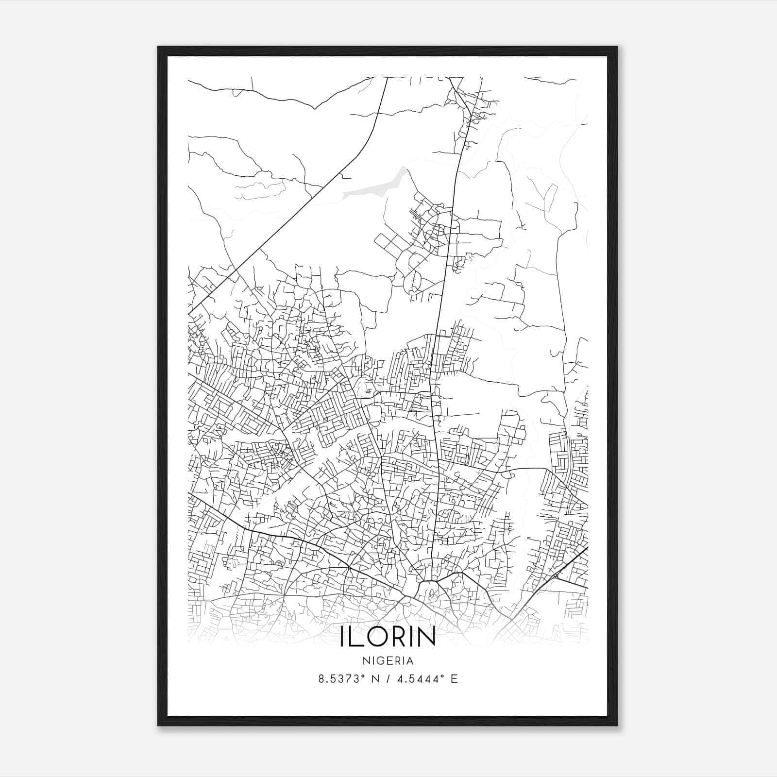 Ilorin - Custom Maps & Posters