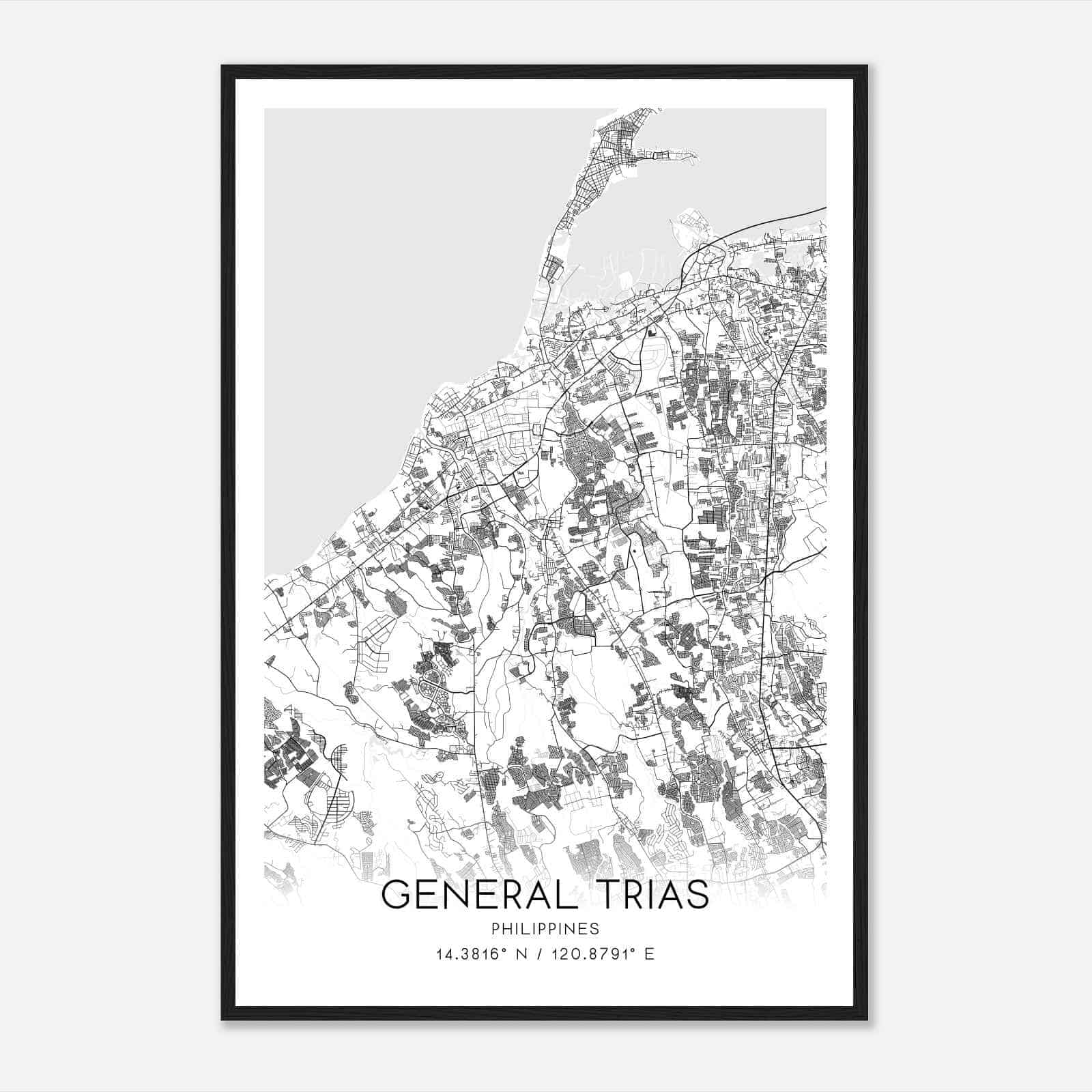 General Trias - Custom Maps & Posters