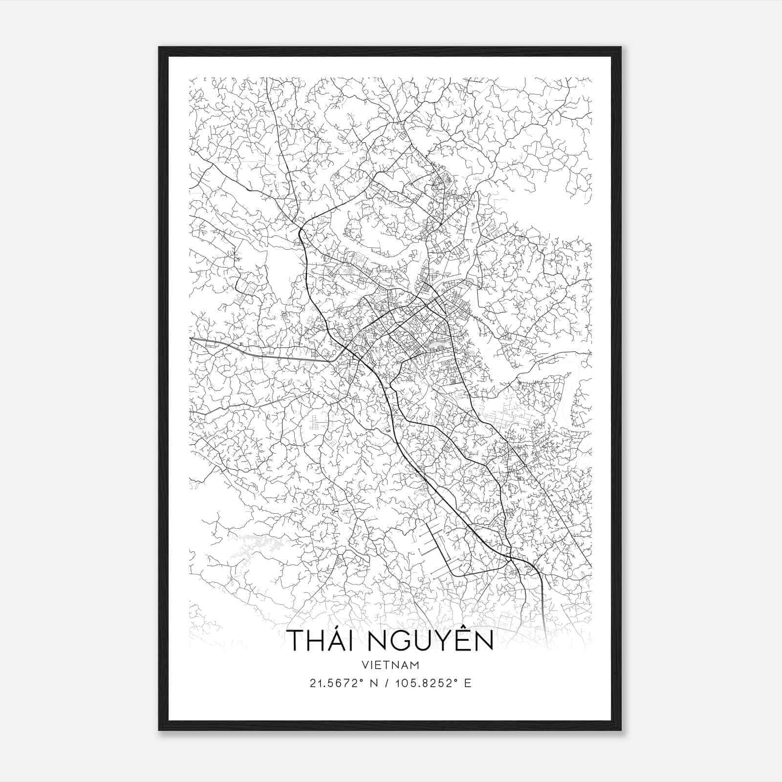 Thai Nguyen - Custom Maps & Posters