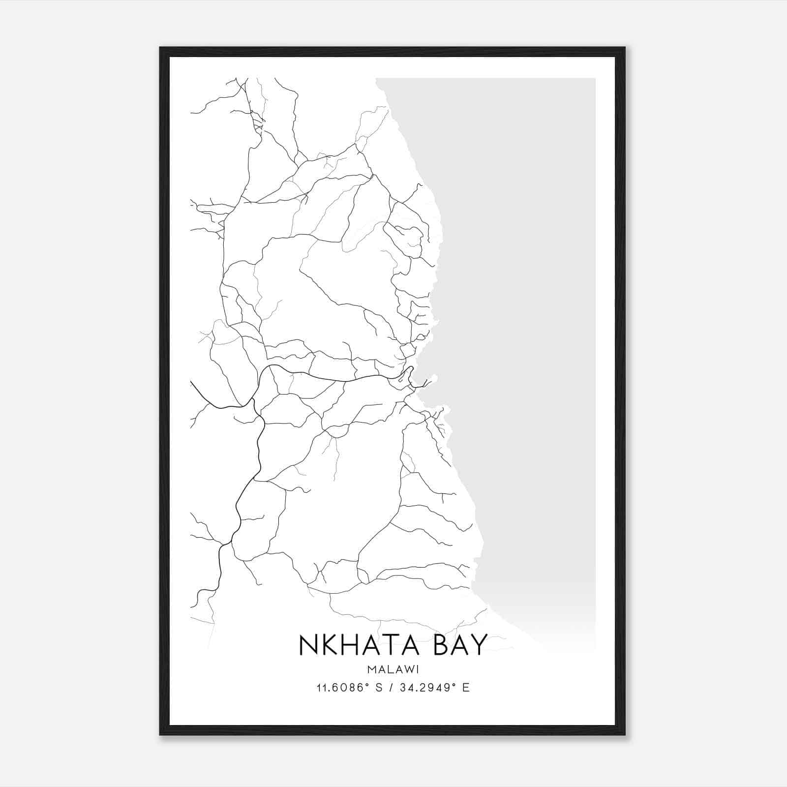 Nkhata Bay - Custom Maps & Posters