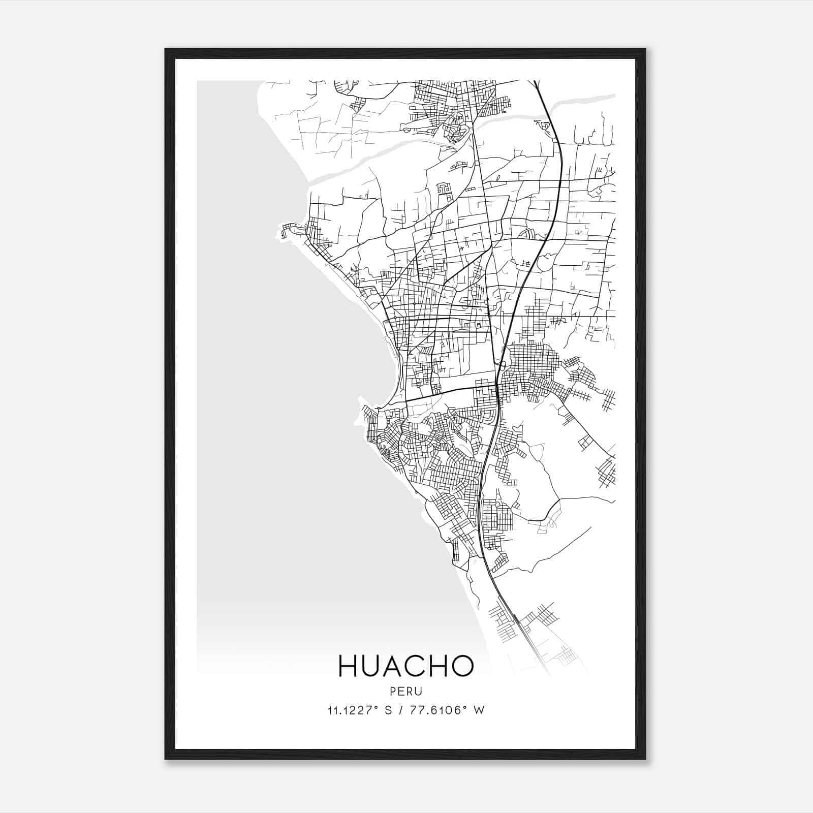 Huacho - Custom Maps & Posters