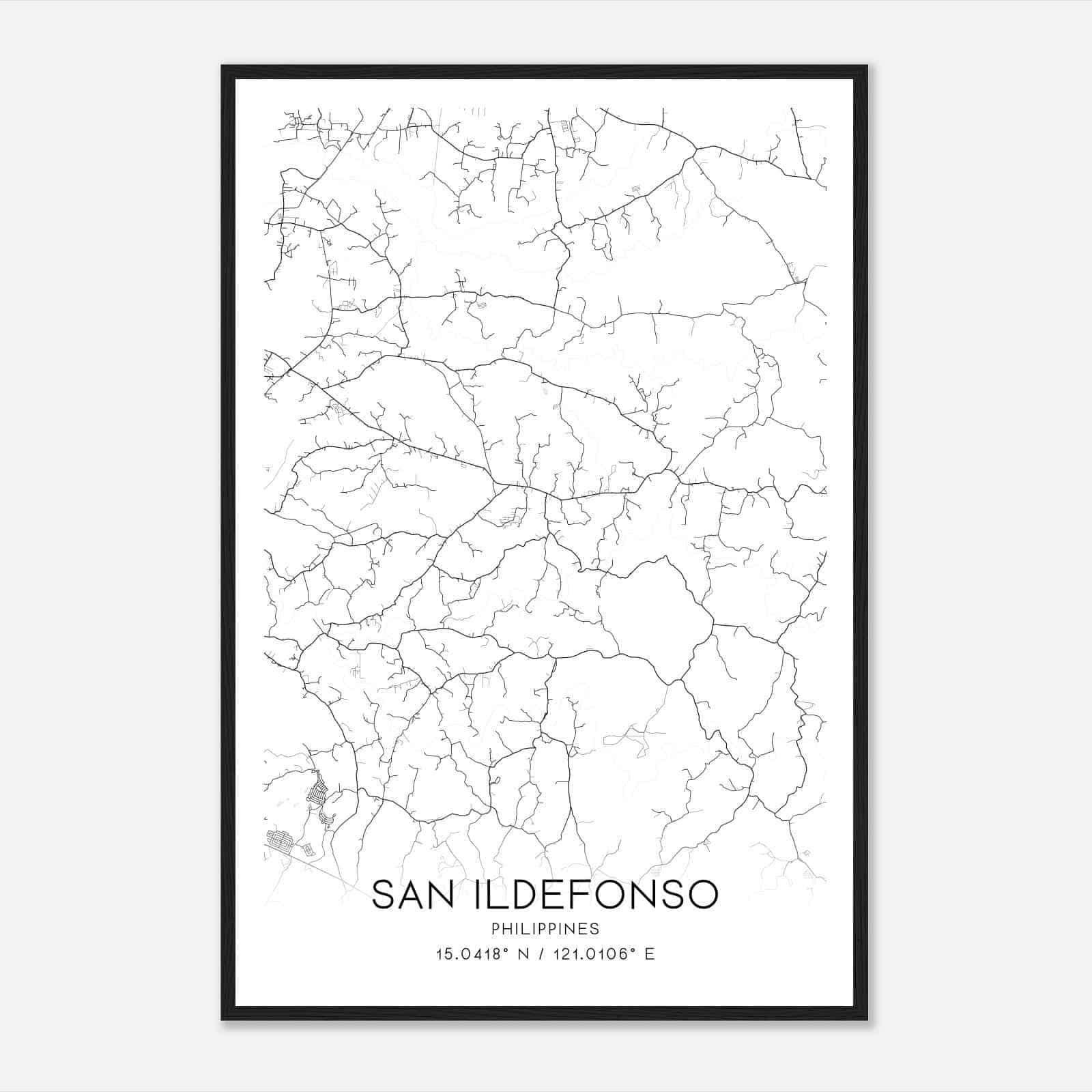 San Ildefonso - Custom Maps & Posters