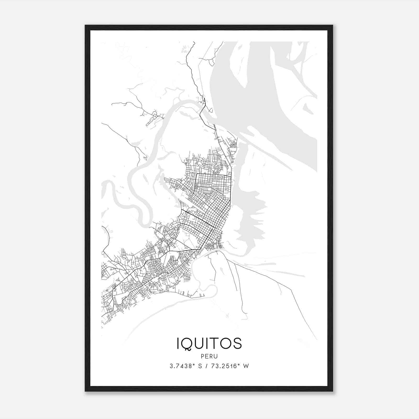 Iquitos - Custom Maps & Posters