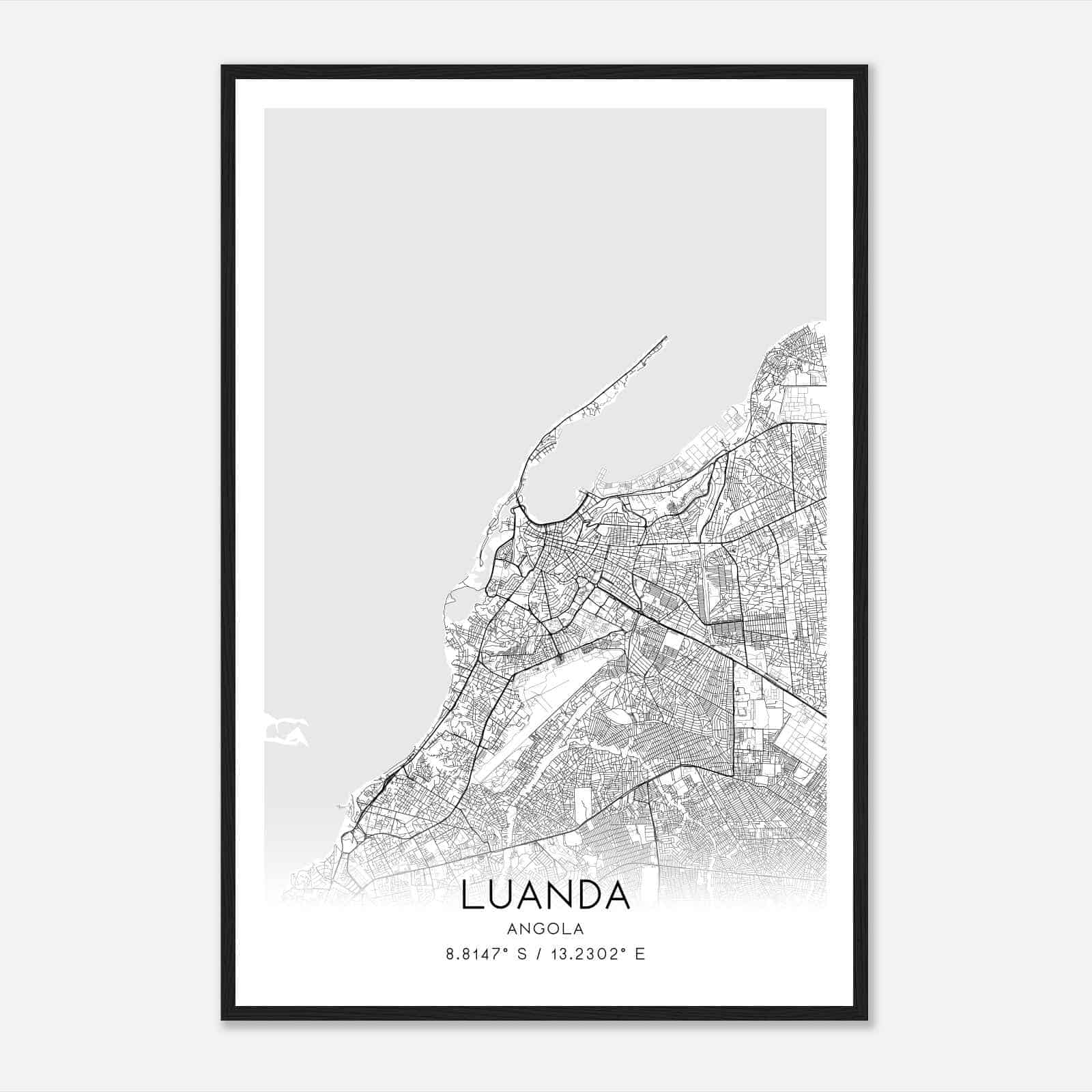 Luanda - Custom Maps & Posters