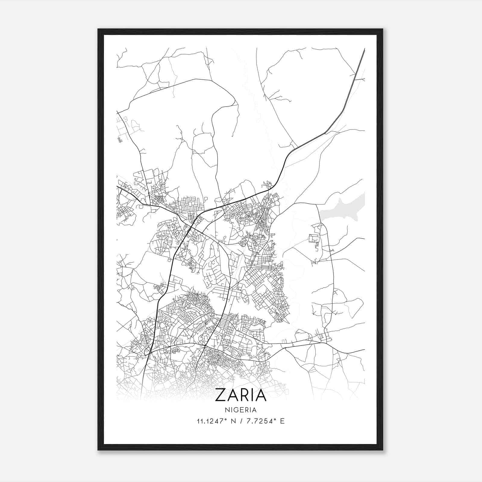 Zaria - Custom Maps & Posters
