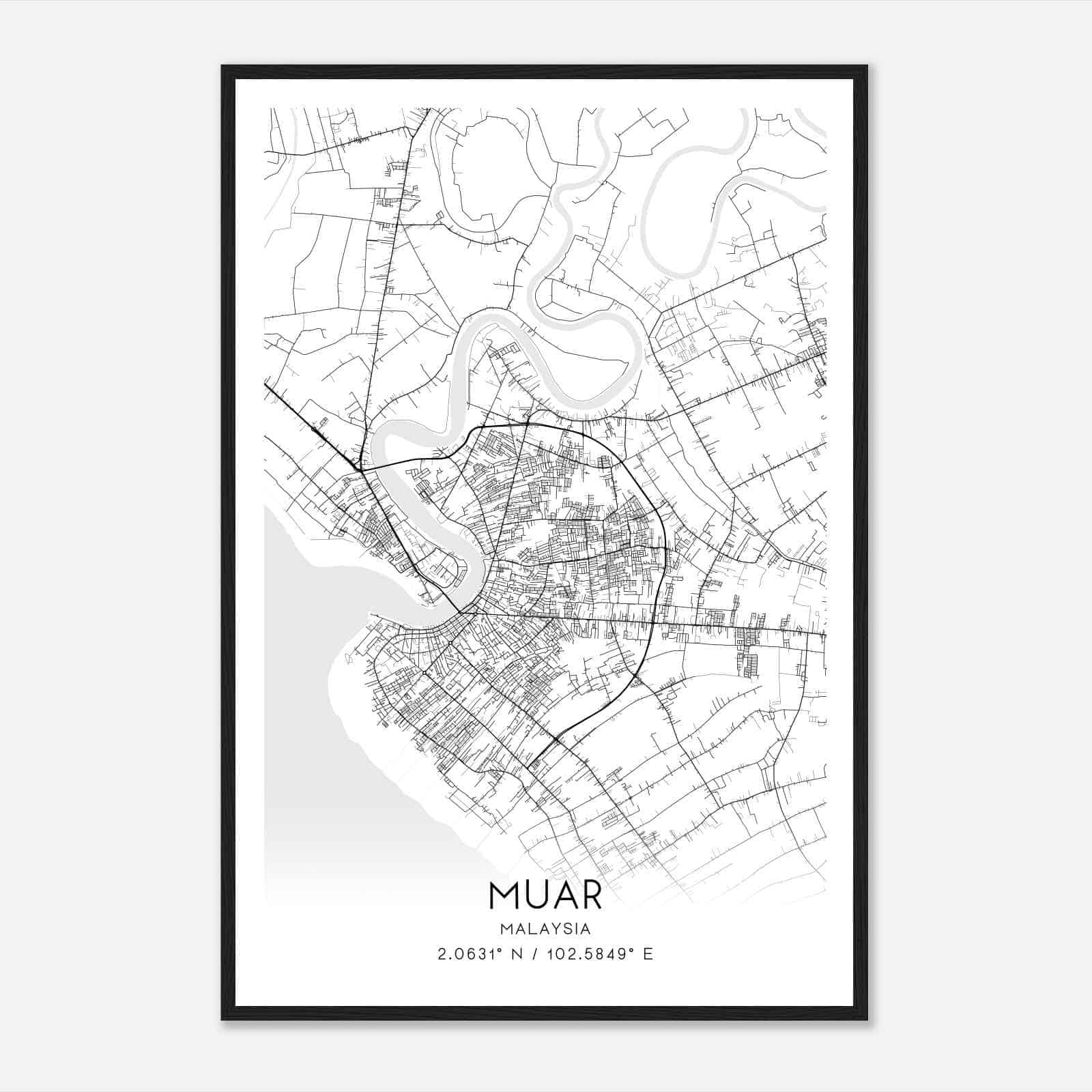 Muar - Custom Maps & Posters