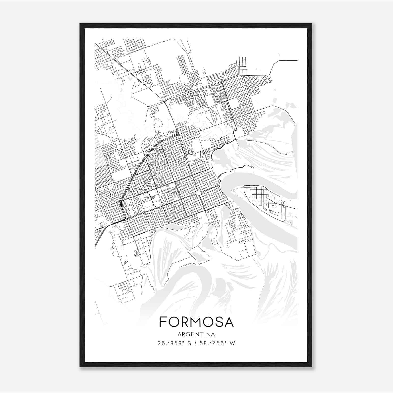 Formosa - Custom Maps & Posters