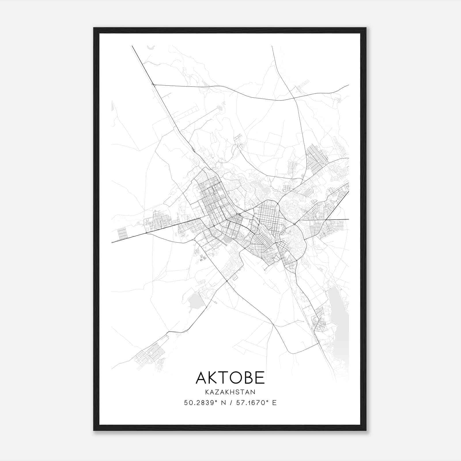 Aktobe - Custom Maps & Posters