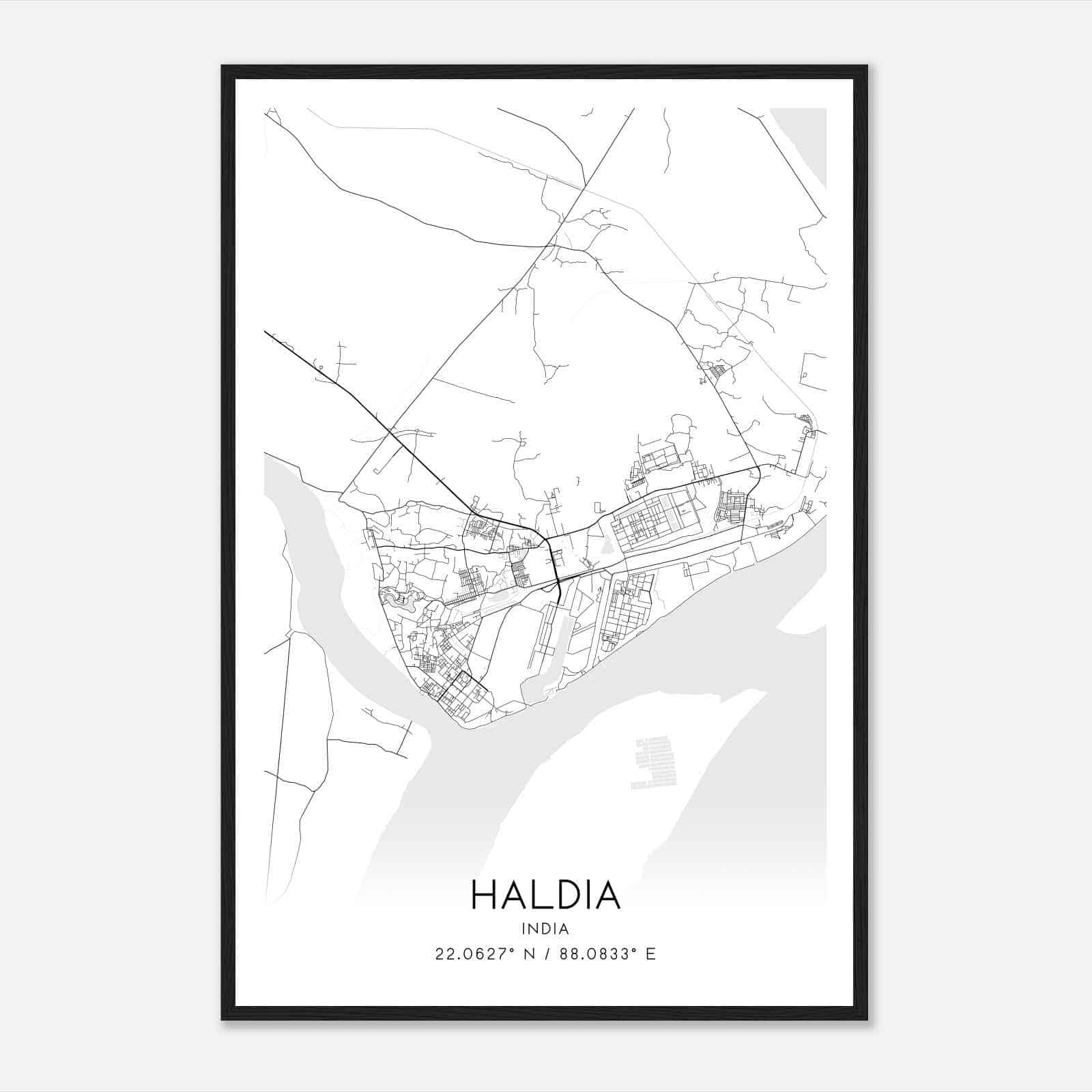 Haldia - Custom Maps & Posters