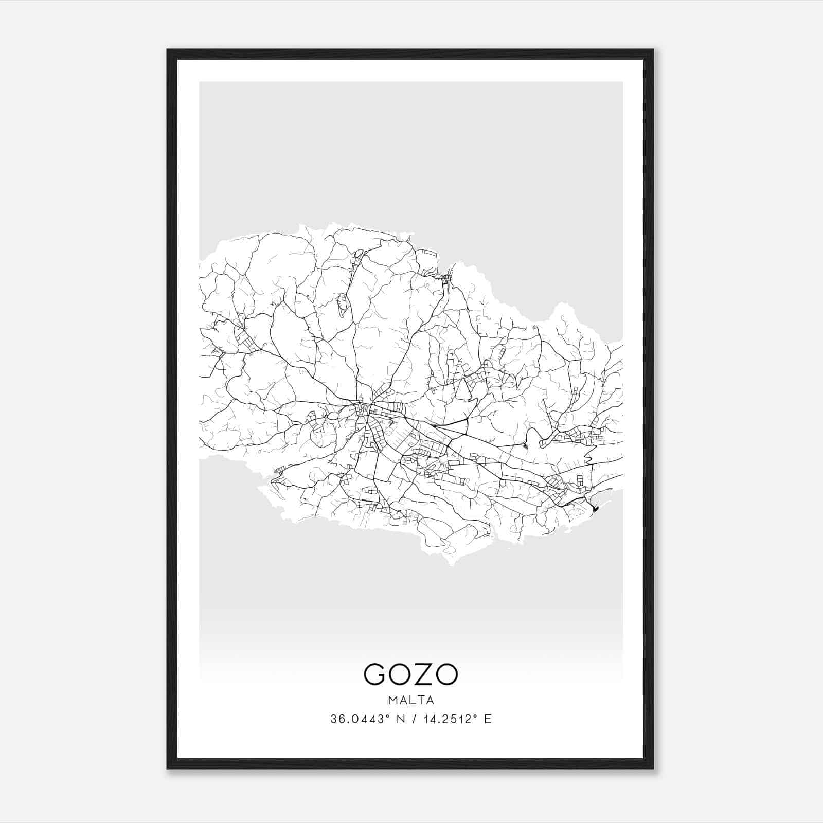 Gozo - Custom Maps & Posters