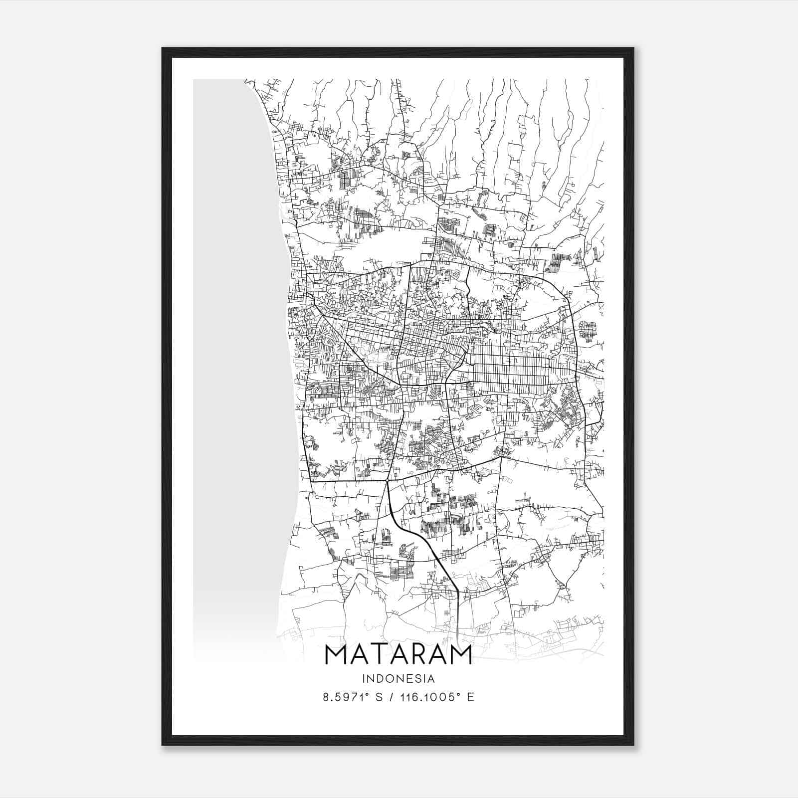 Mataram - Custom Maps & Posters