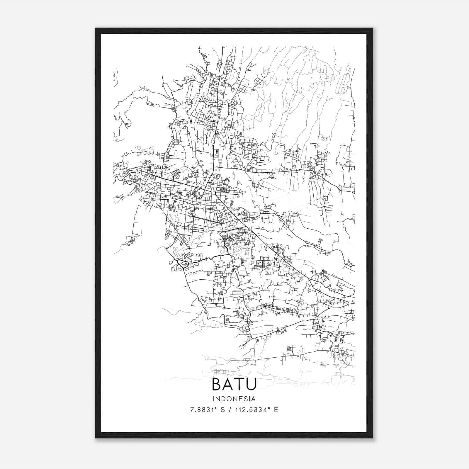 Batu - Custom Maps & Posters