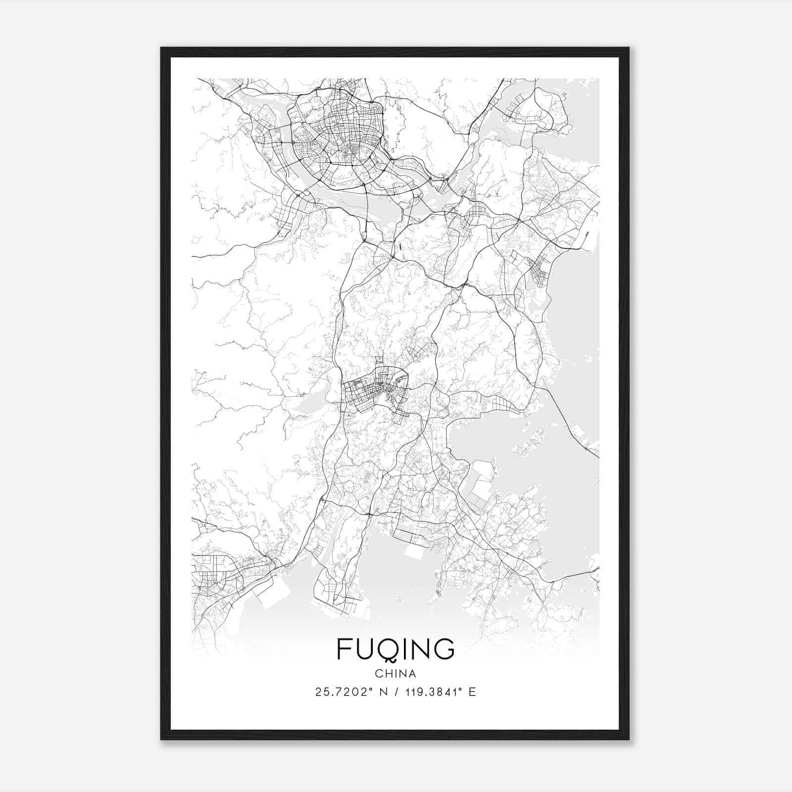 Fuqing - Custom Maps & Posters