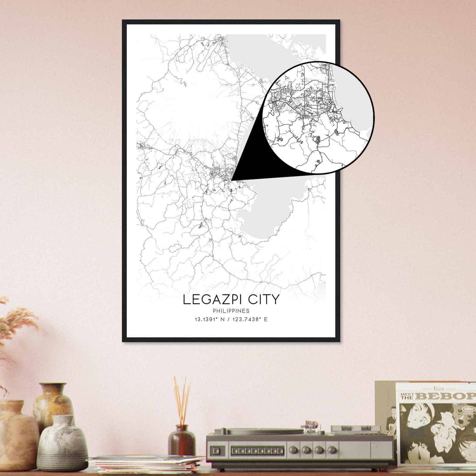 Legazpi City - Custom Maps & Posters
