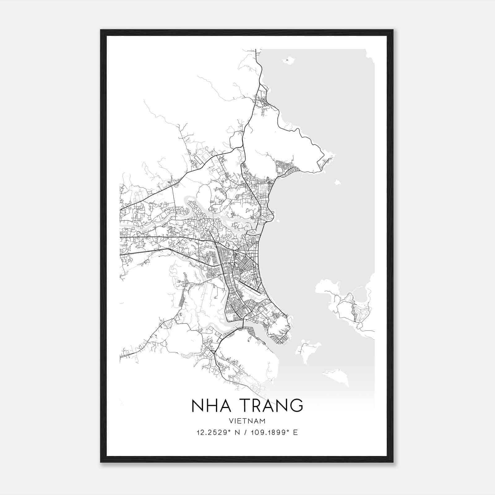 Nha Trang - Custom Maps & Posters