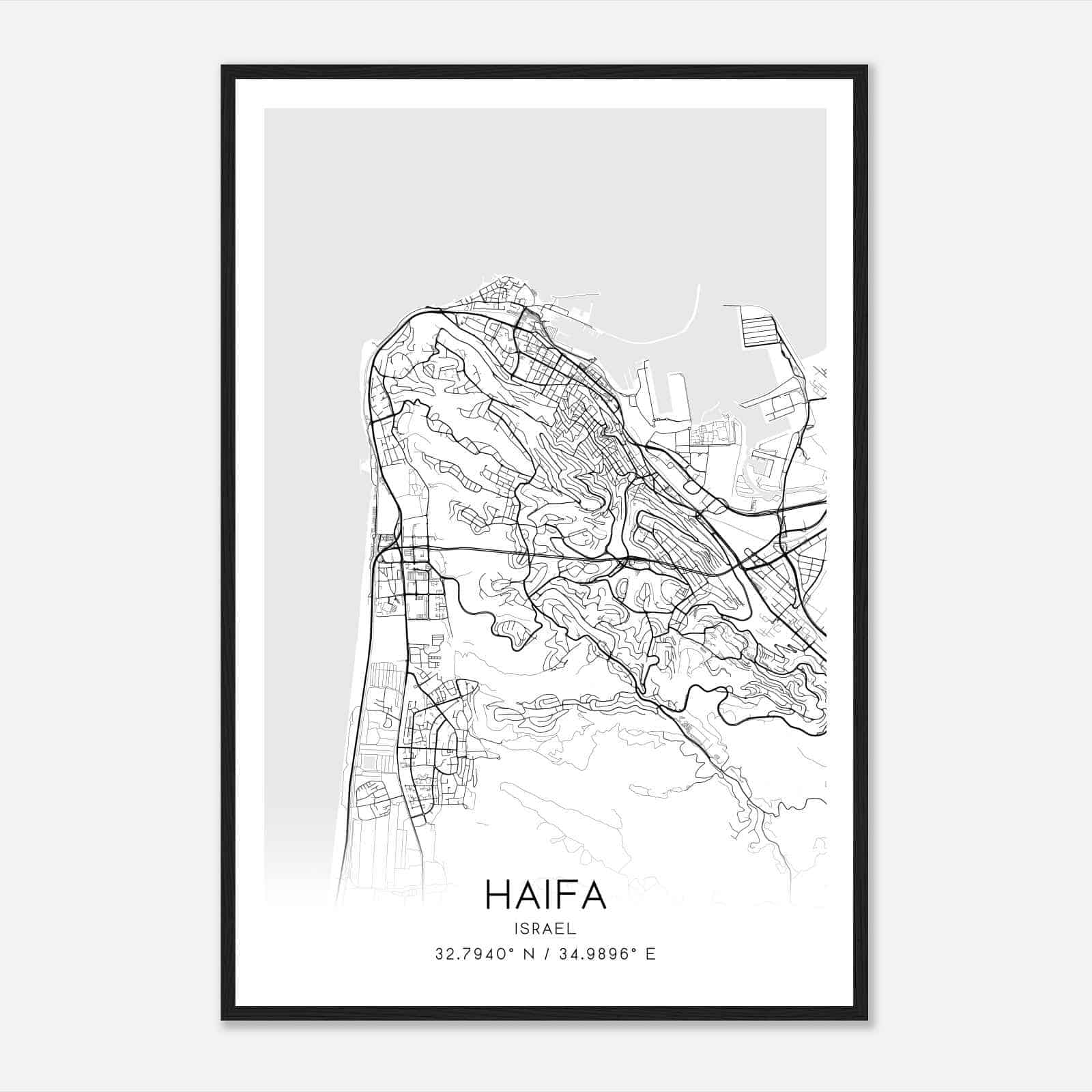 Haifa - Custom Maps & Posters