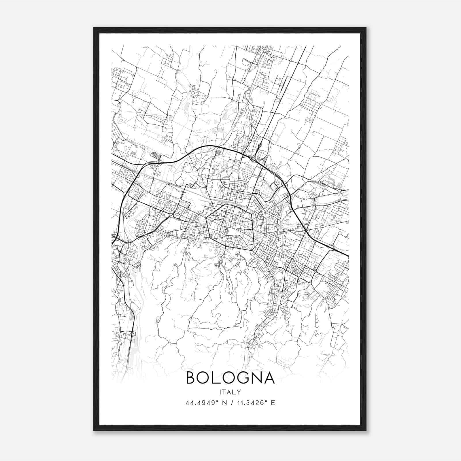 Bologna - Custom Maps & Posters