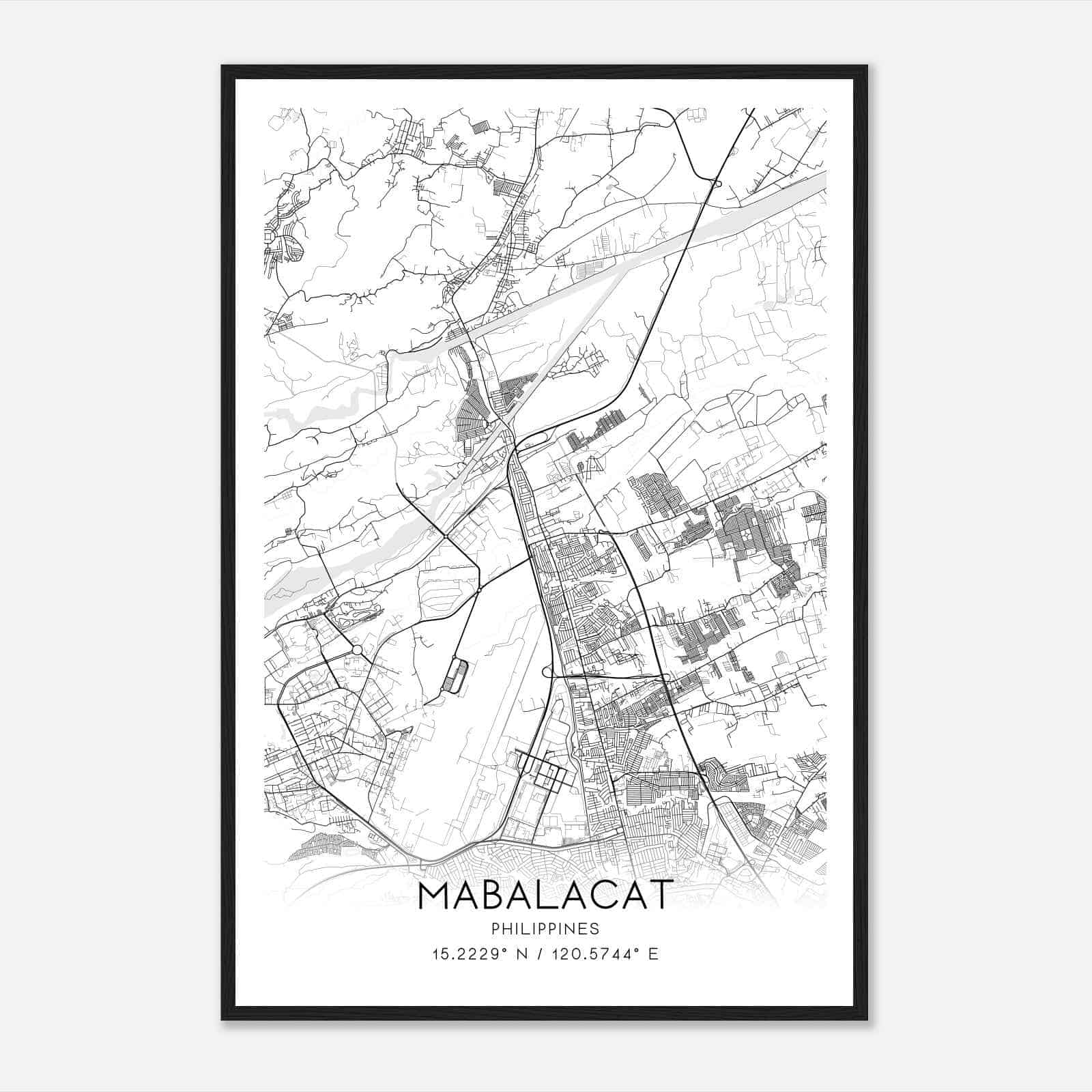 Mabalacat - Custom Maps & Posters