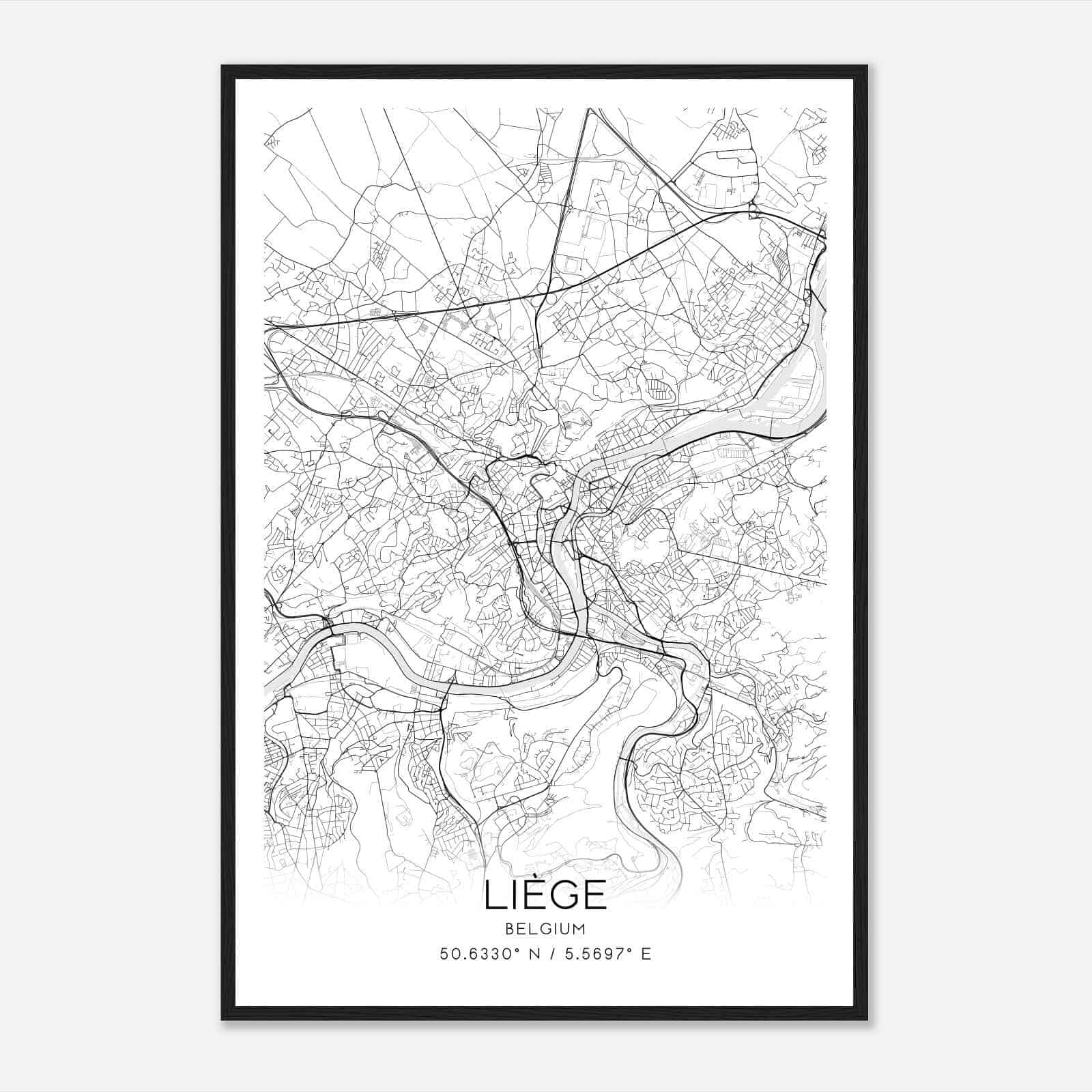 Liege - Custom Maps & Posters