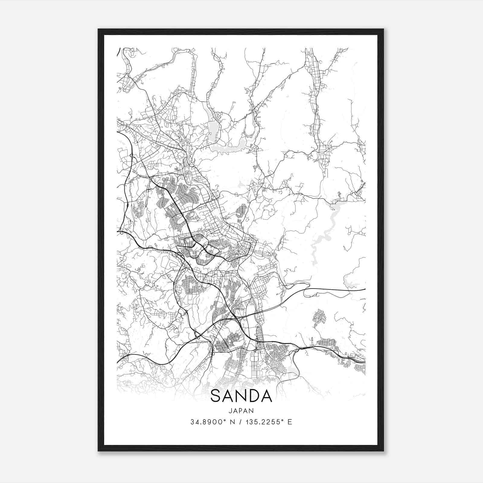 Sanda - Custom Maps & Posters