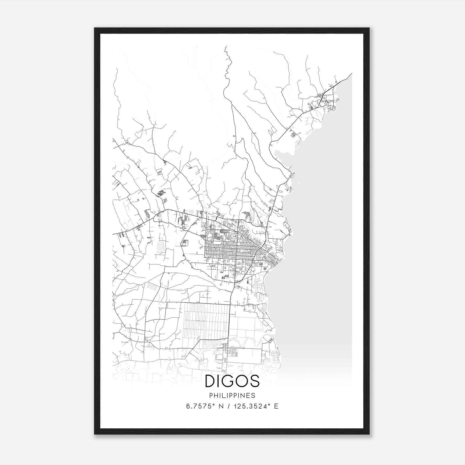 Digos - Custom Maps & Posters