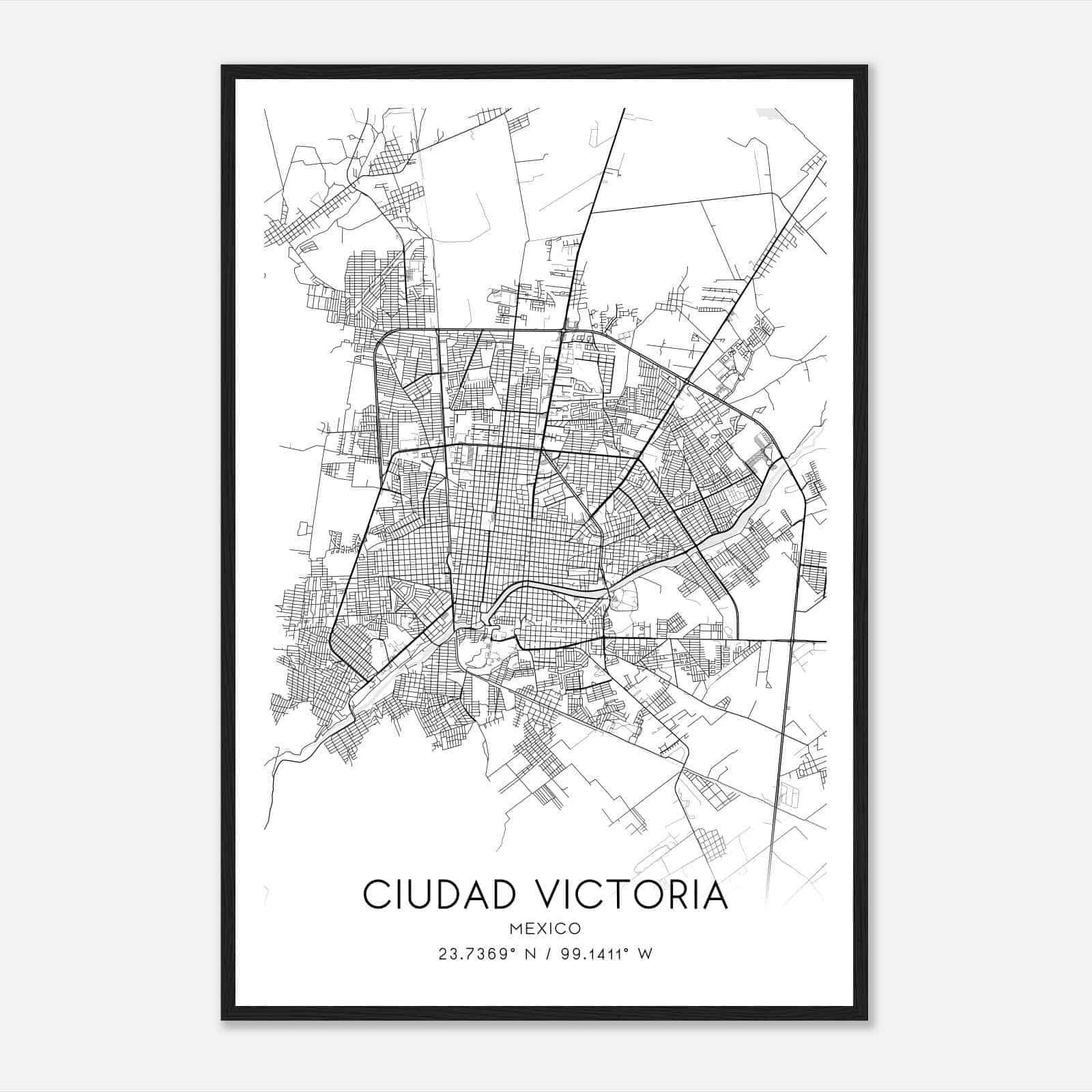 Ciudad Victoria - Custom Maps & Posters
