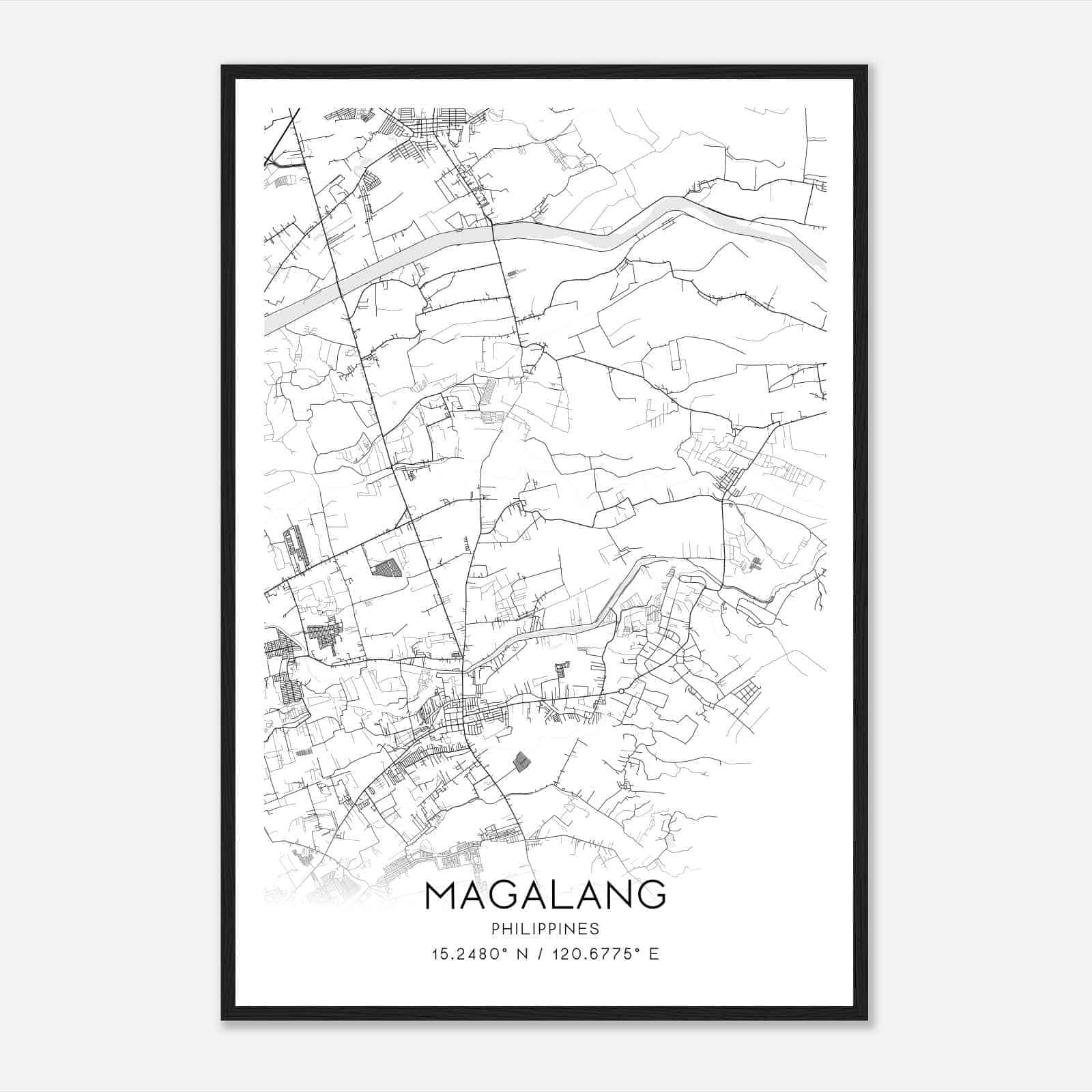 Magalang - Custom Maps & Posters